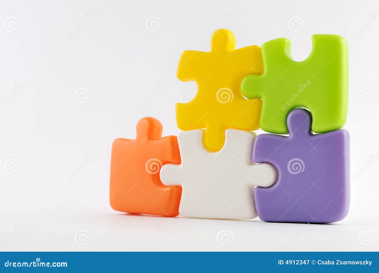 Puzzle Pieces Important Components Good Work Energy, Connection ...
