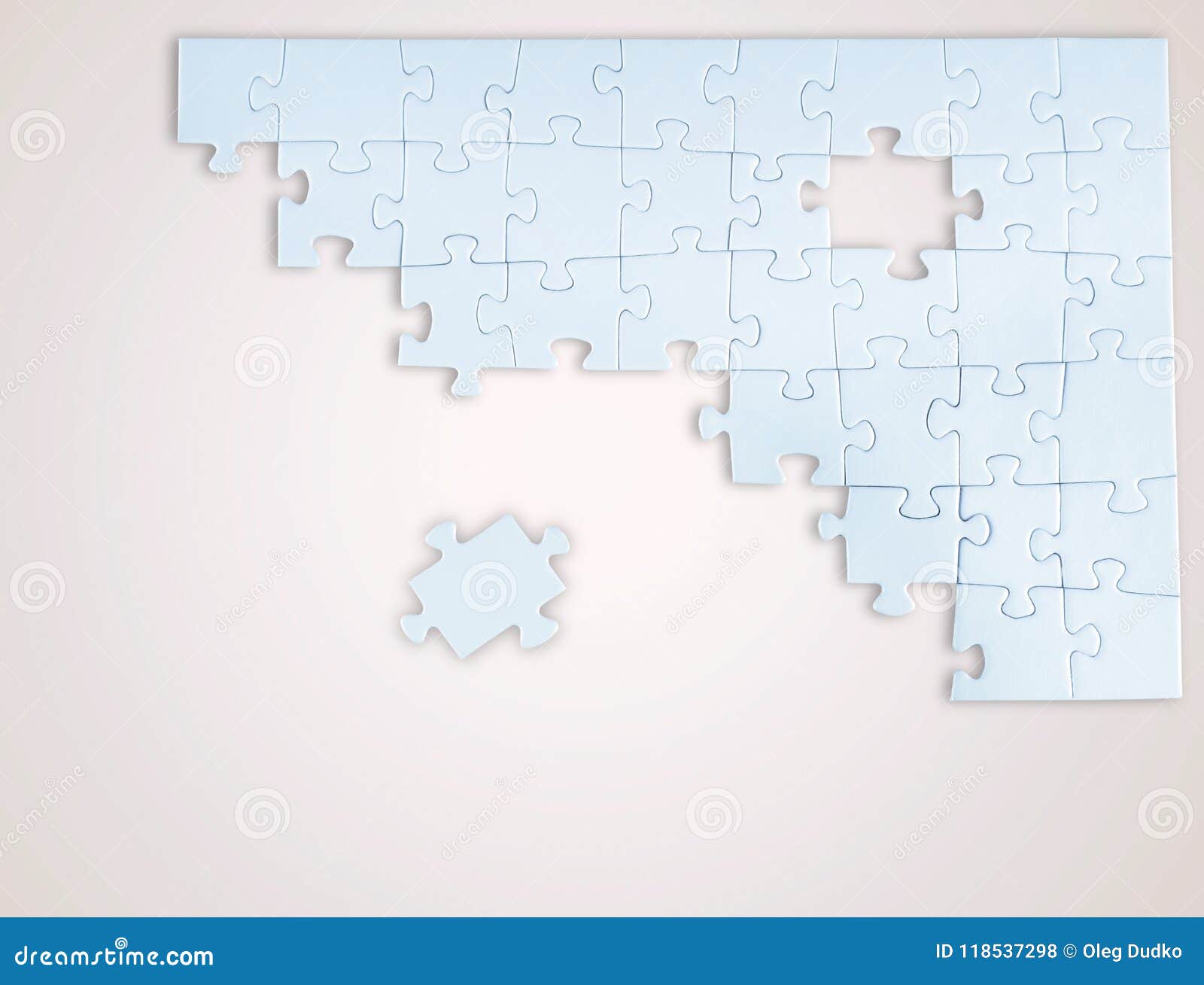 Puzzle stock photo. Image of patience, group, blue, imitation - 118537298