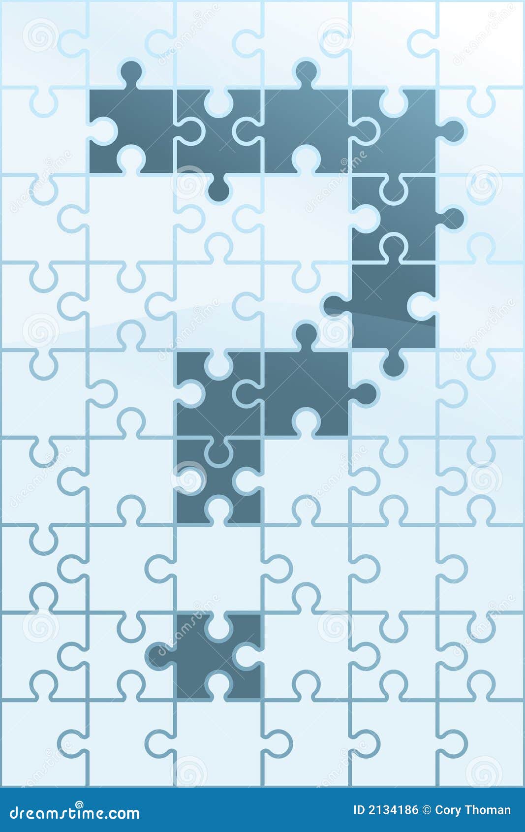 Puzzle Question stock vector. Illustration of cartoon - 2134186