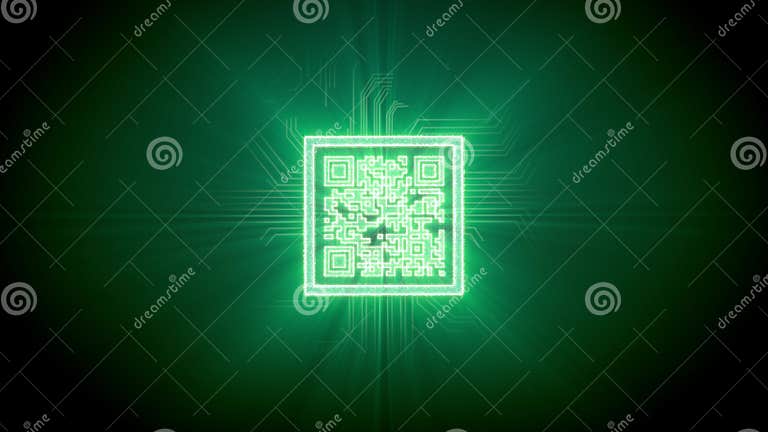 Puzzle Shaped Qr-code Virtual Presentation Stock Illustration ...