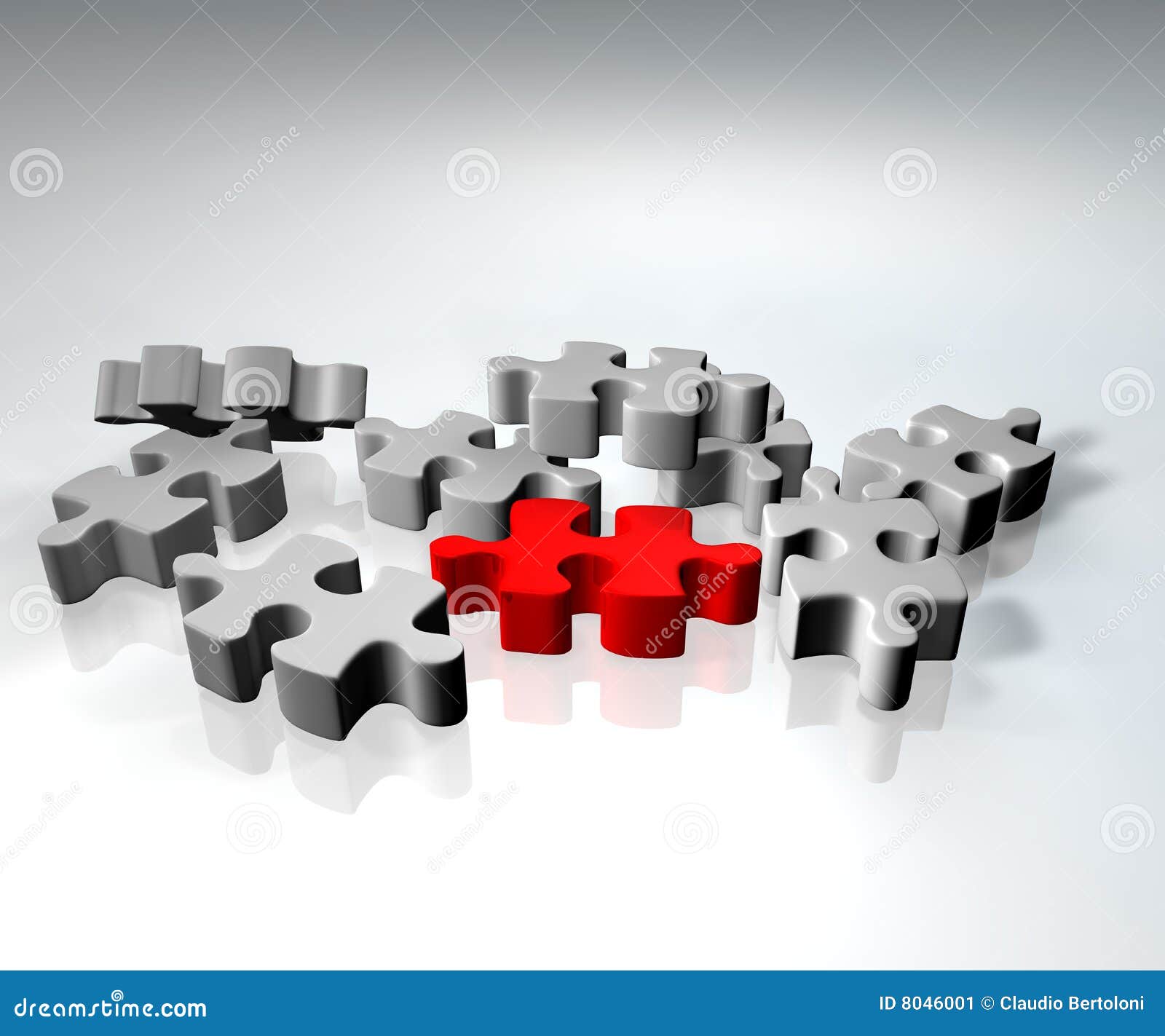 Puzzle solution stock illustration. Illustration of lost - 8046001