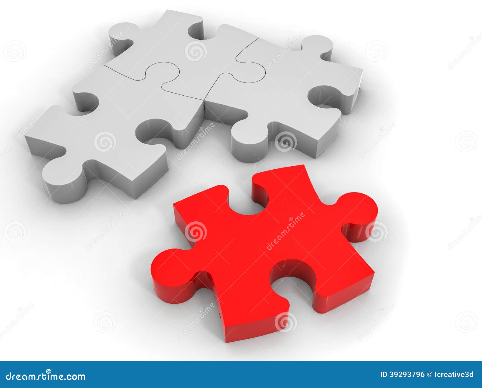 Puzzle solution concept. stock illustration. Illustration of ...