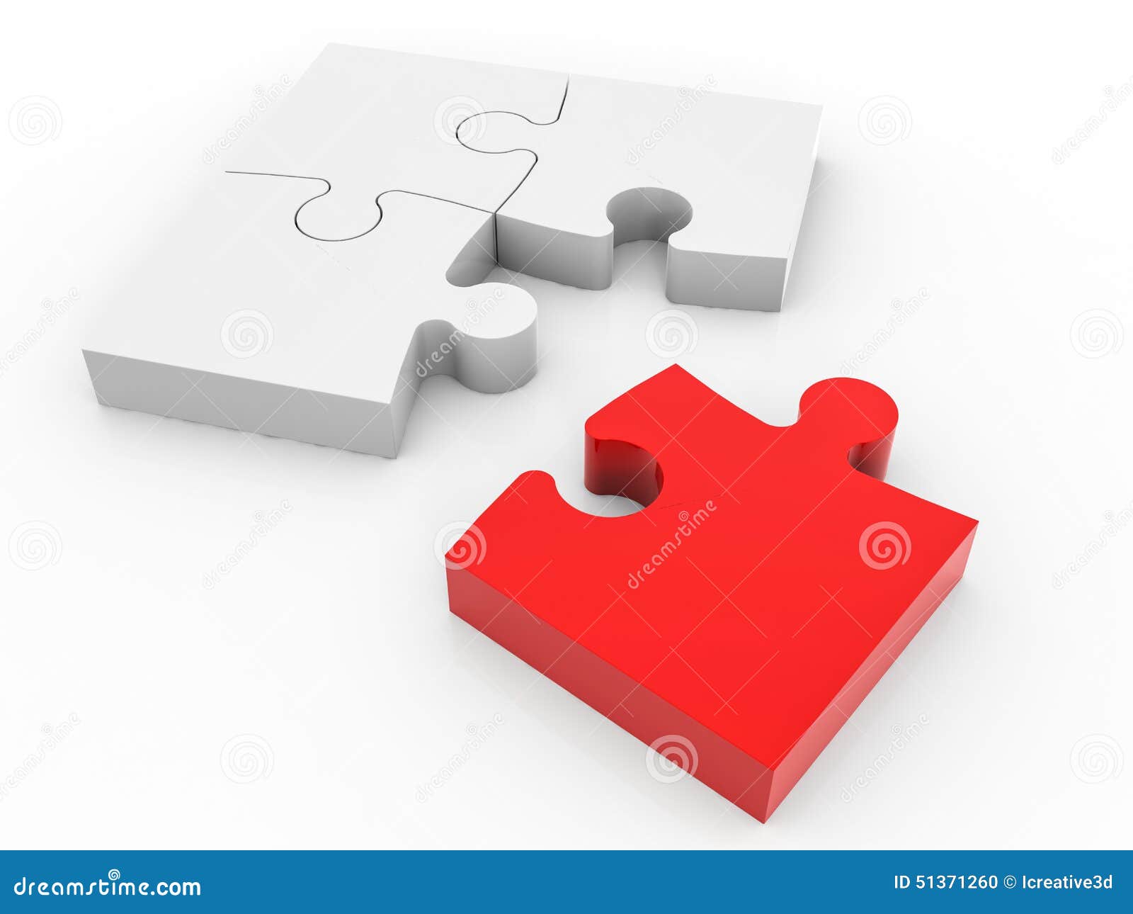 Puzzle solution concept. stock illustration. Illustration of individual ...