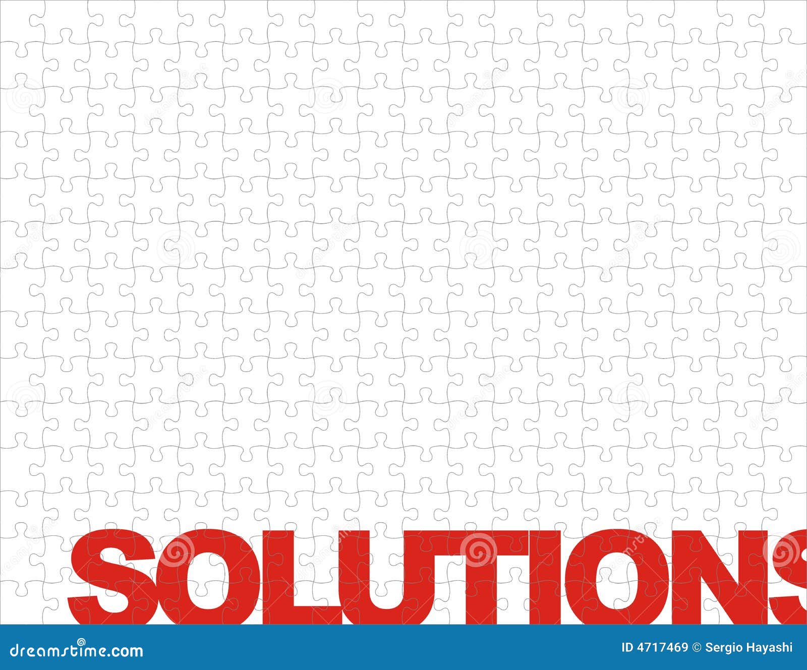 Puzzle solutions stock vector. Illustration of objects - 4717469