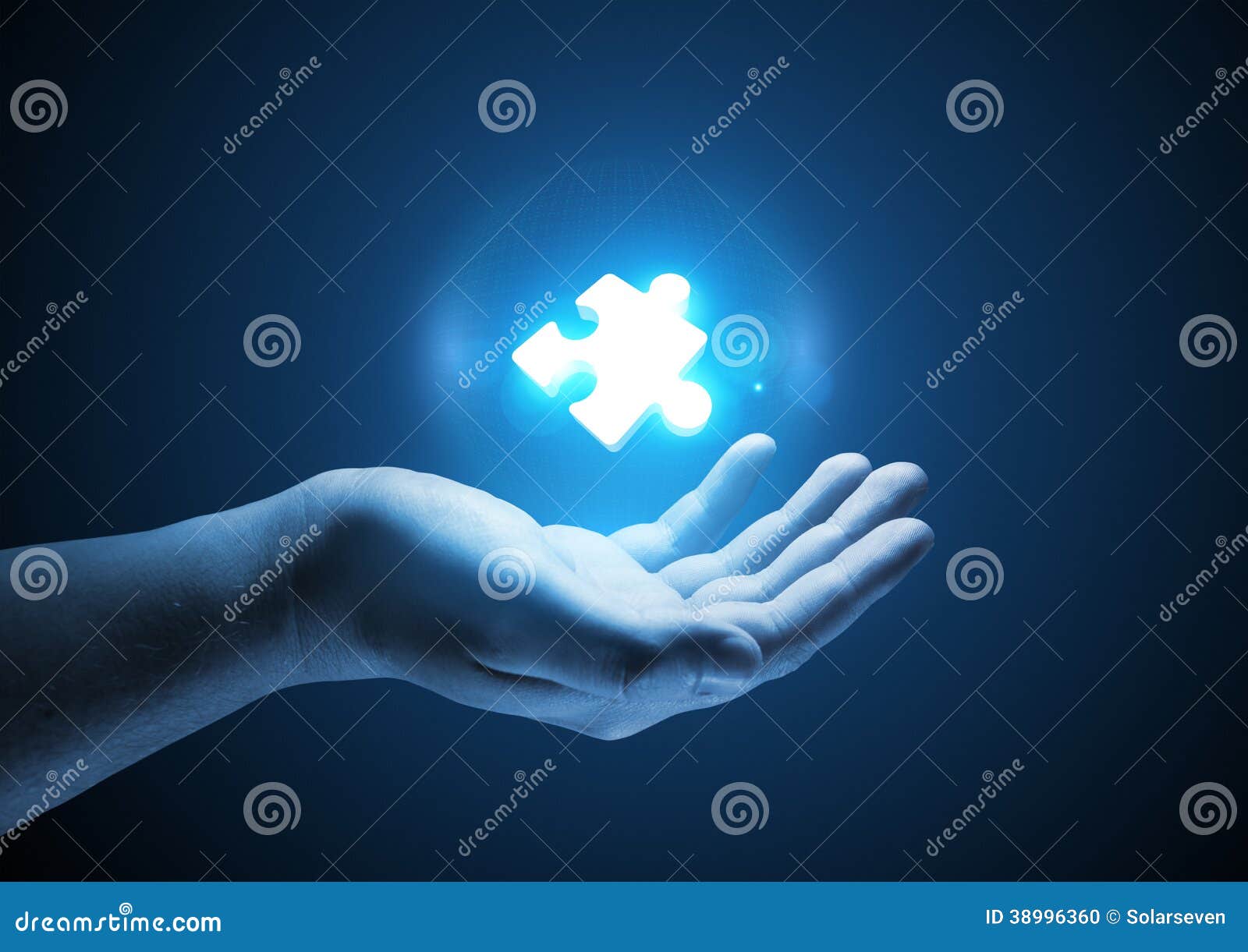 Puzzle Solutions stock photo. Image of choice, creative - 38996360