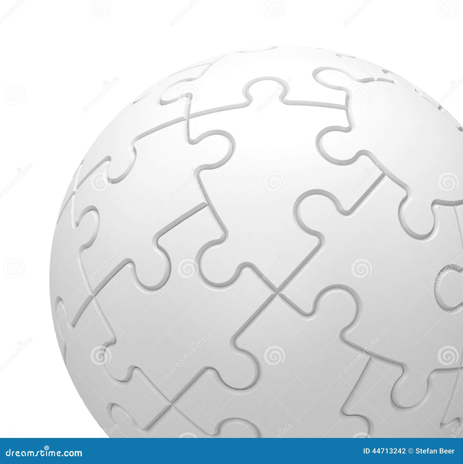 The puzzle sphere stock illustration. Illustration of element - 44713242
