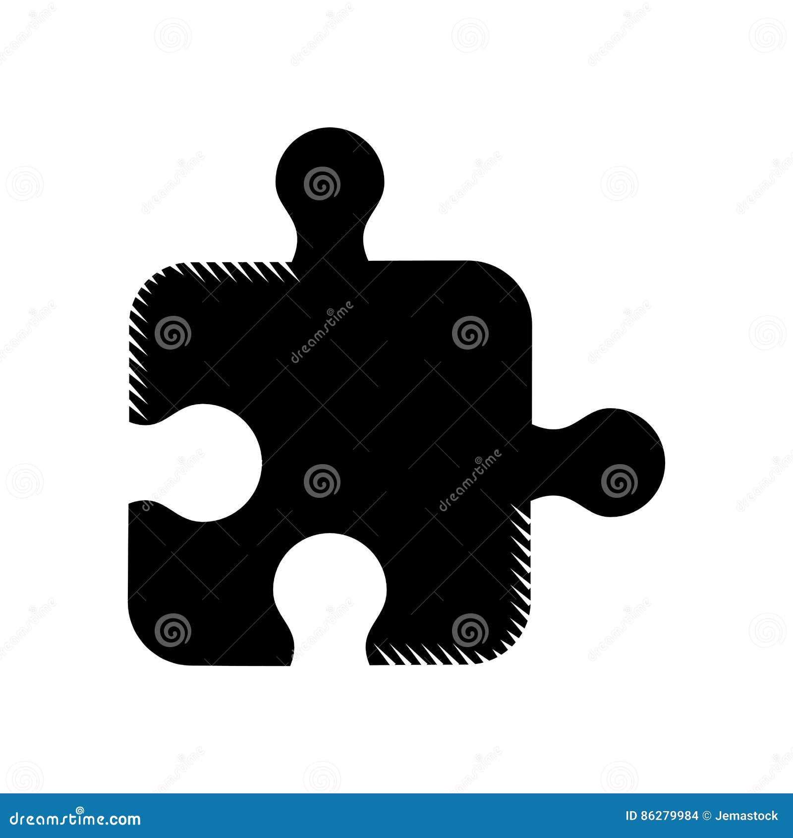 Puzzle Strategy Creativity Abstract Pictogram Stock Vector ...