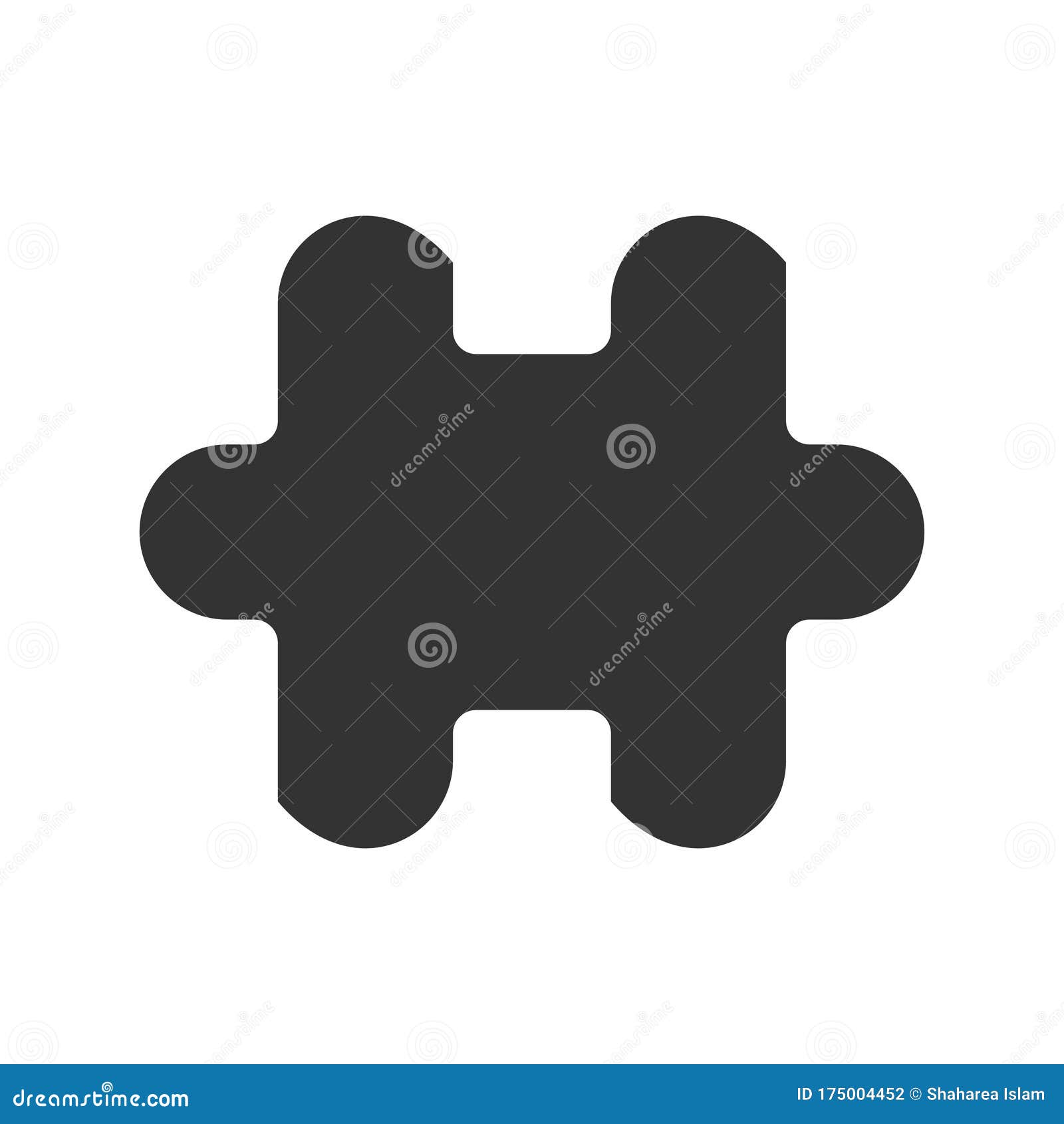 Puzzle, Strategy Icon stock vector. Illustration of strategy - 175004452