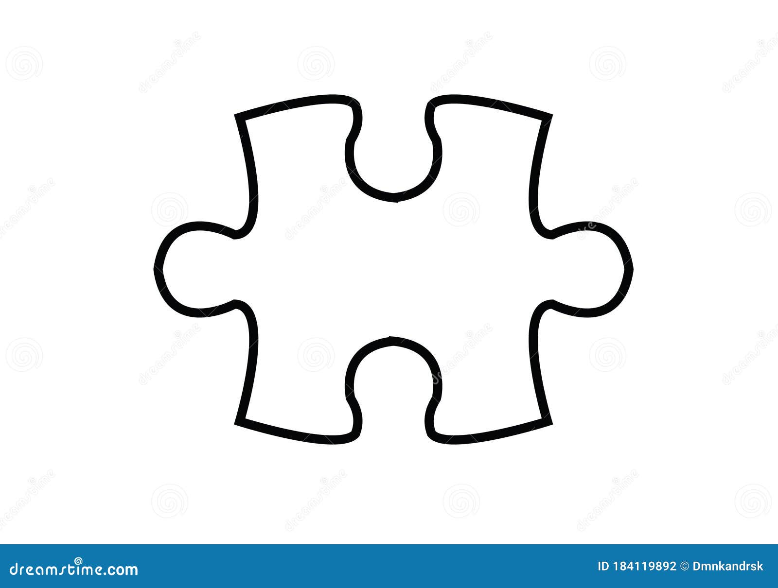 Puzzle Symbol Shape Logo Design Stock Vector - Illustration of object ...