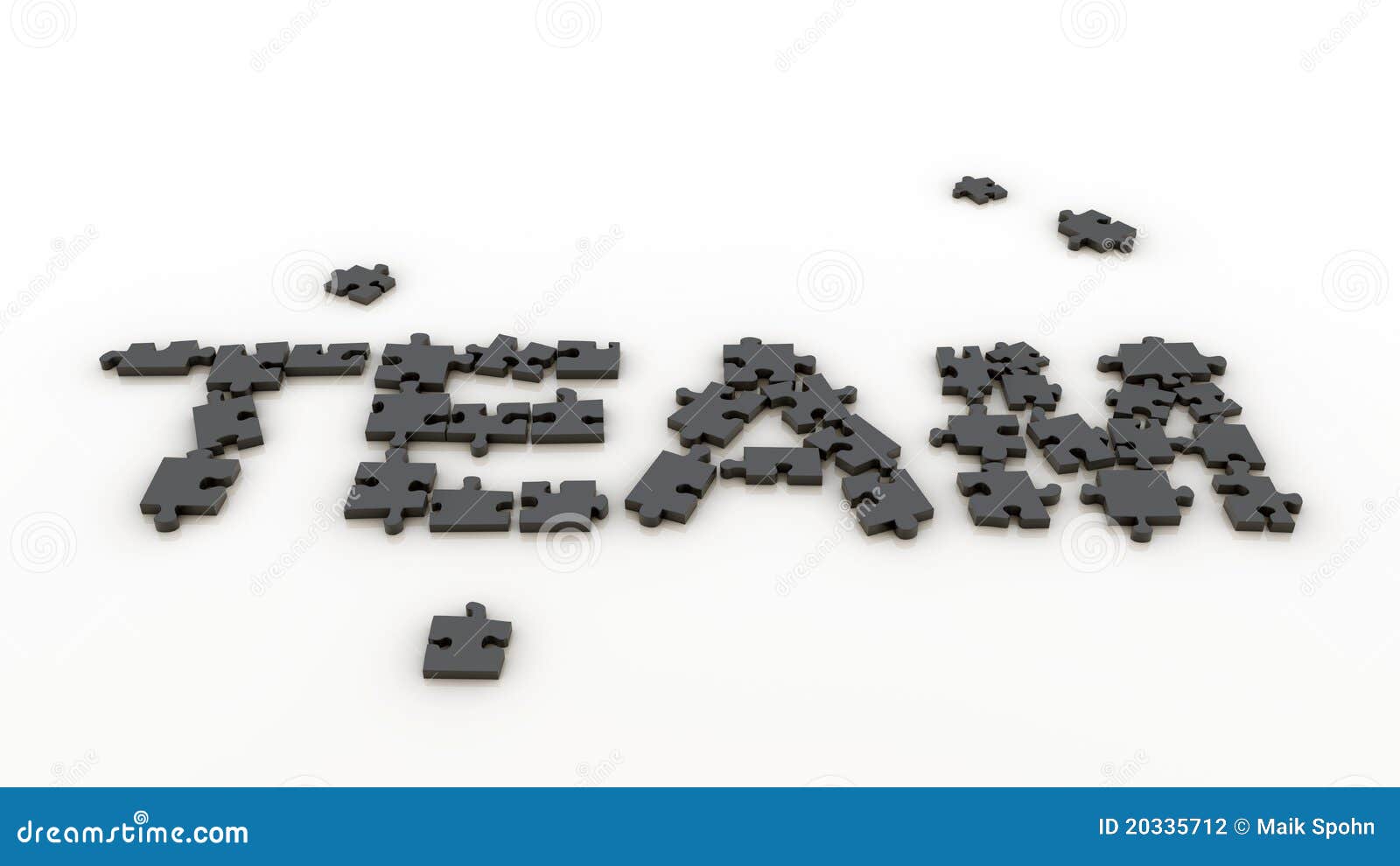 Puzzle team stock photo. Image of game, form, shape, decoration - 20335712