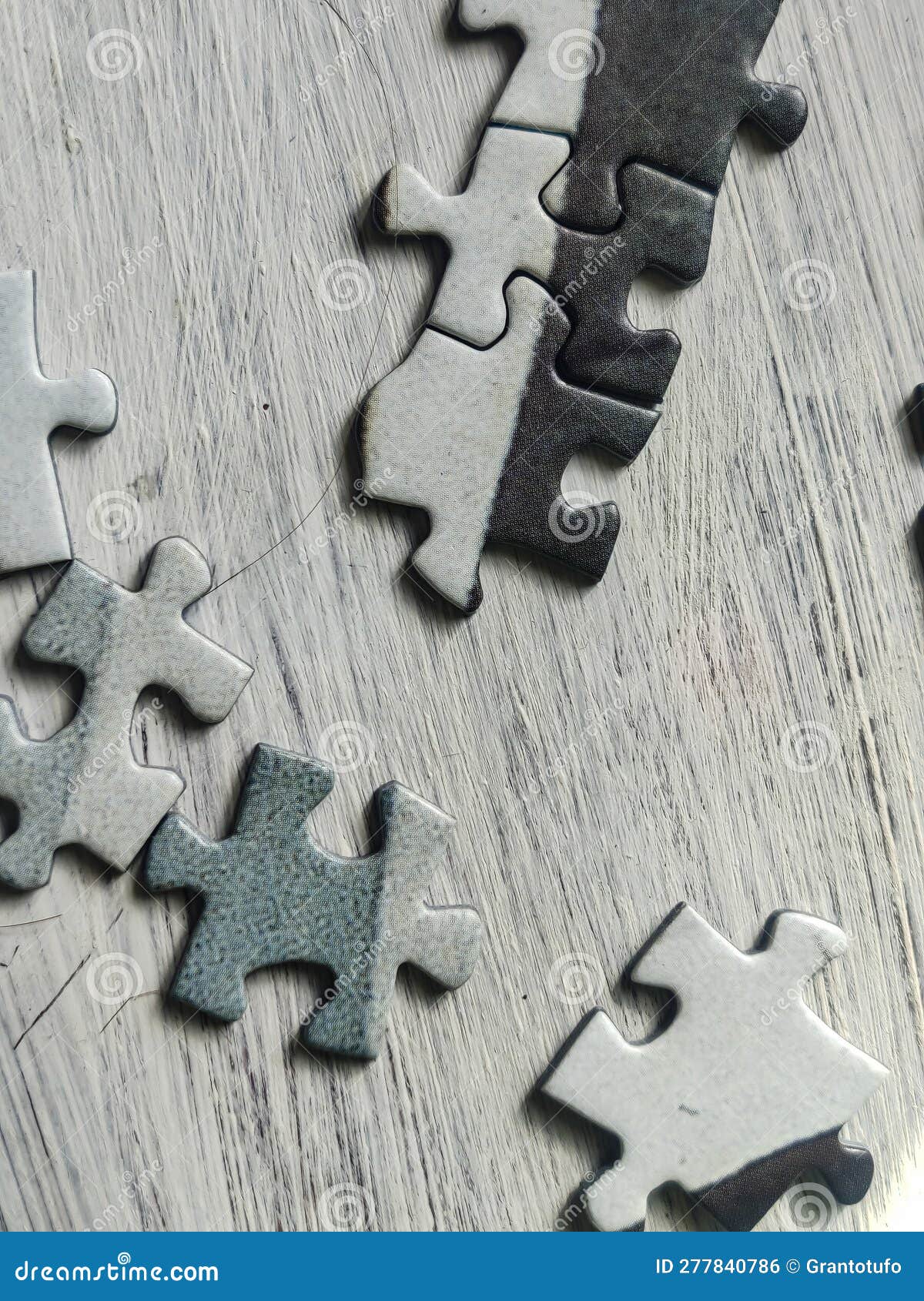 Puzzle texture stock photo. Image of teamwork, abstract - 277840786