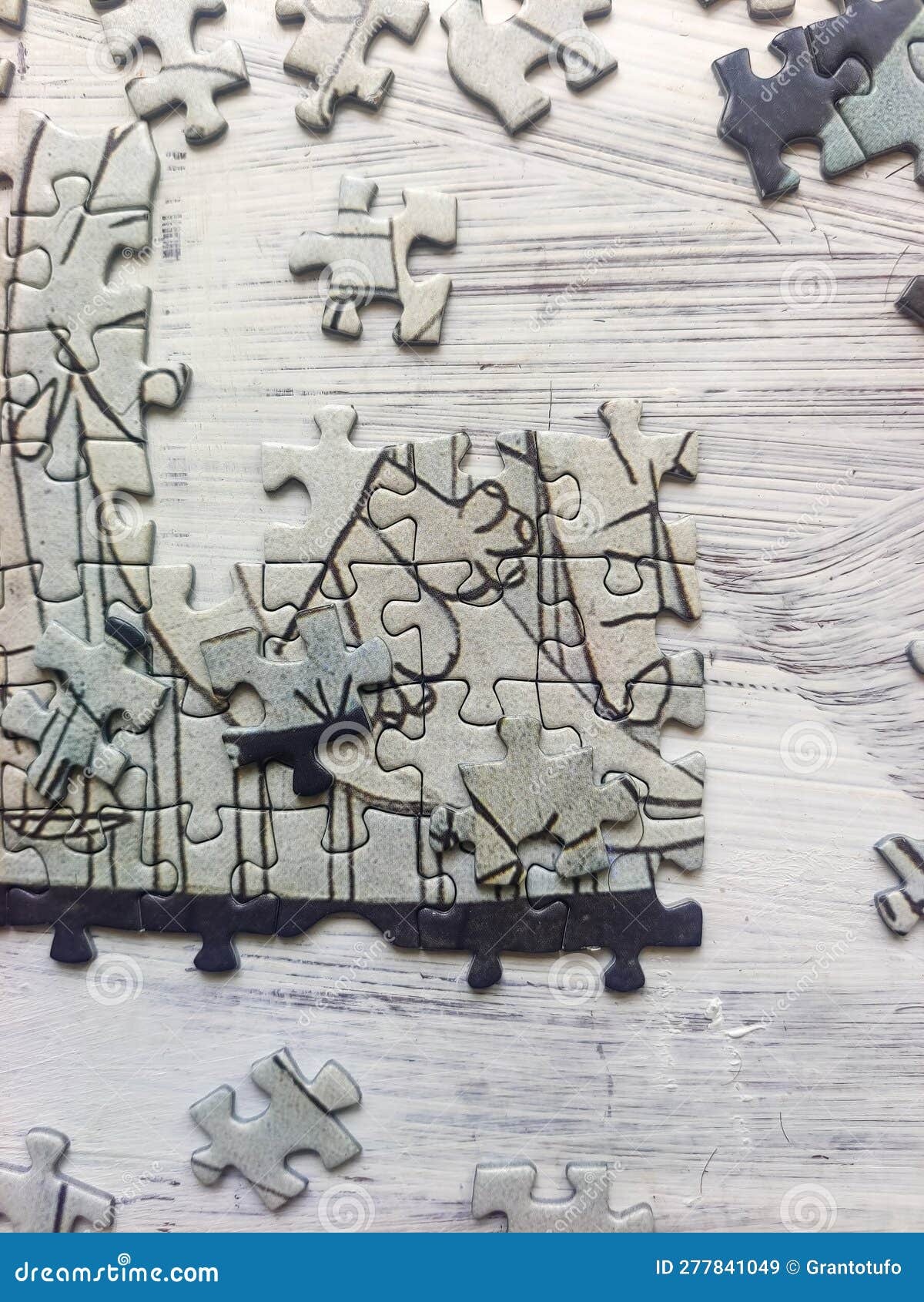 Puzzle texture stock image. Image of success, design - 277841049