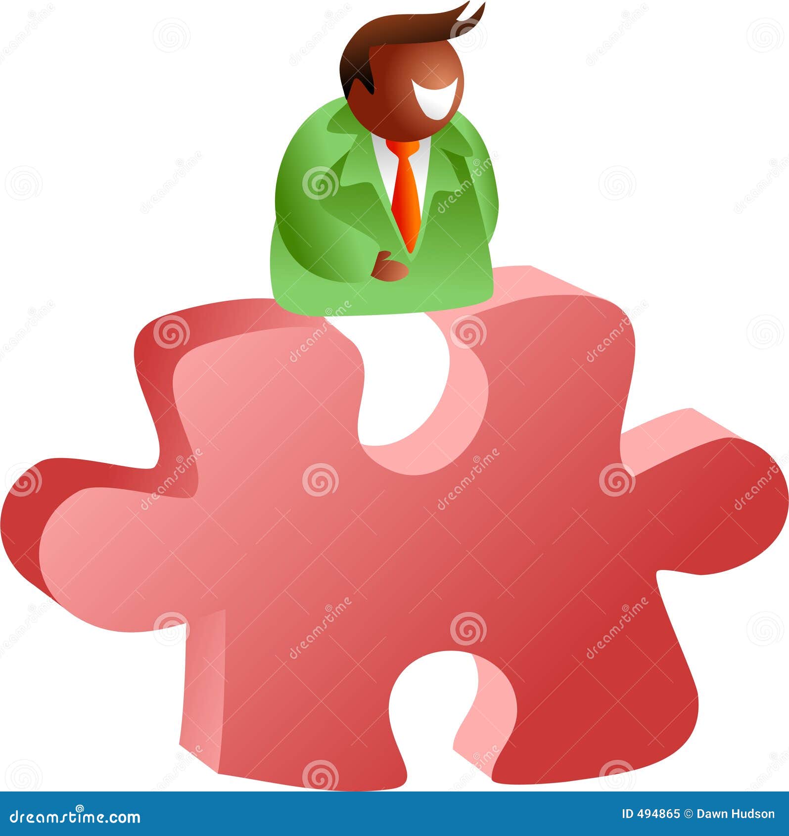 Puzzle time stock illustration. Illustration of piece, objects - 494865