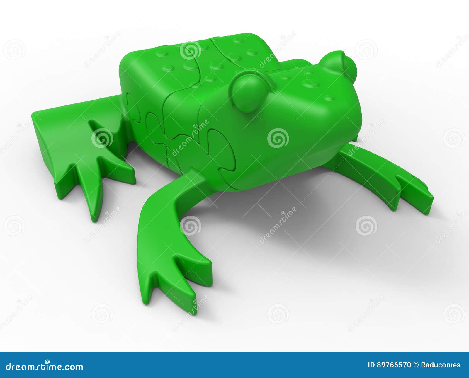 Puzzle tree frog stock illustration. Illustration of positioned - 89766570