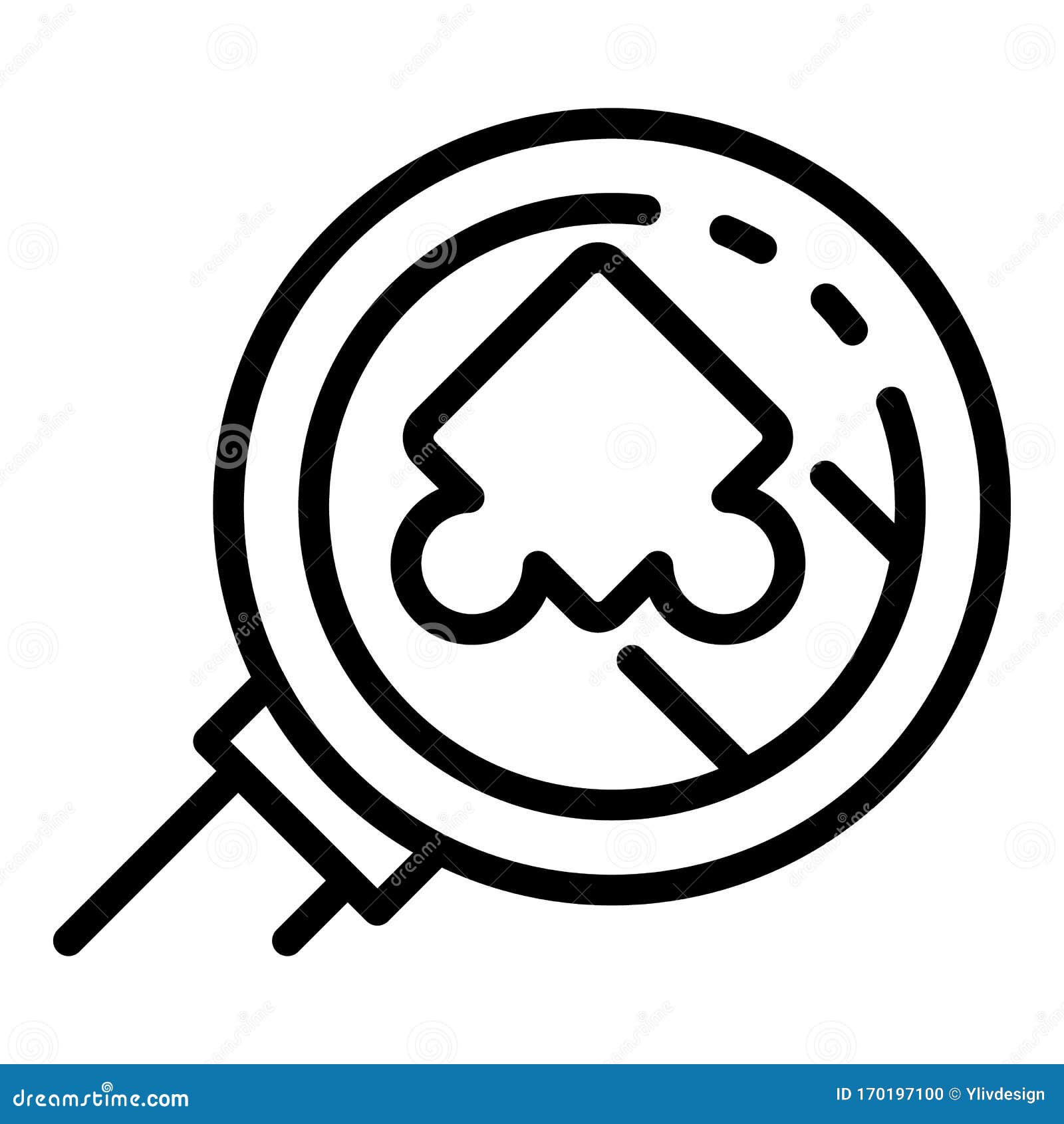 Puzzle Under Magnifier Icon, Outline Style Stock Vector - Illustration ... Puzzle Under Magnifier Icon, Outline Style Stock Vector - Illustration ...