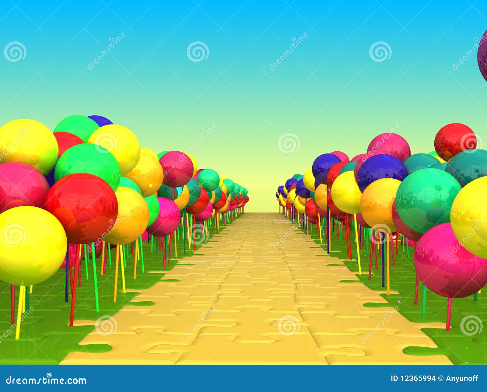 Puzzle way stock illustration. Illustration of motion - 12365994