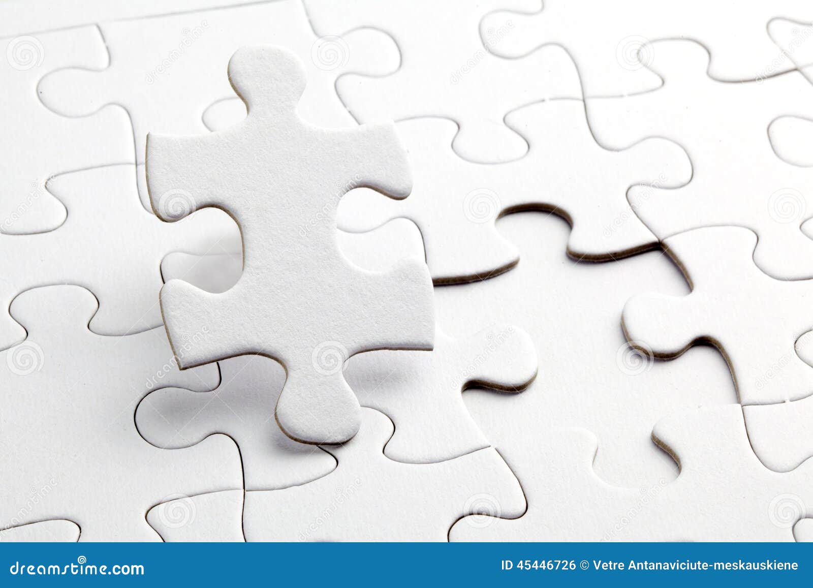 Puzzle white pieces stock photo. Image of games, path - 45446726