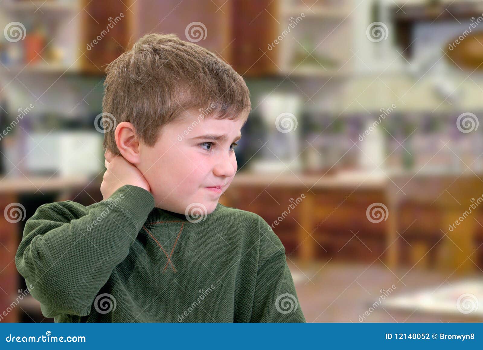 Puzzled Boy Stock Photography - Image: 12140052