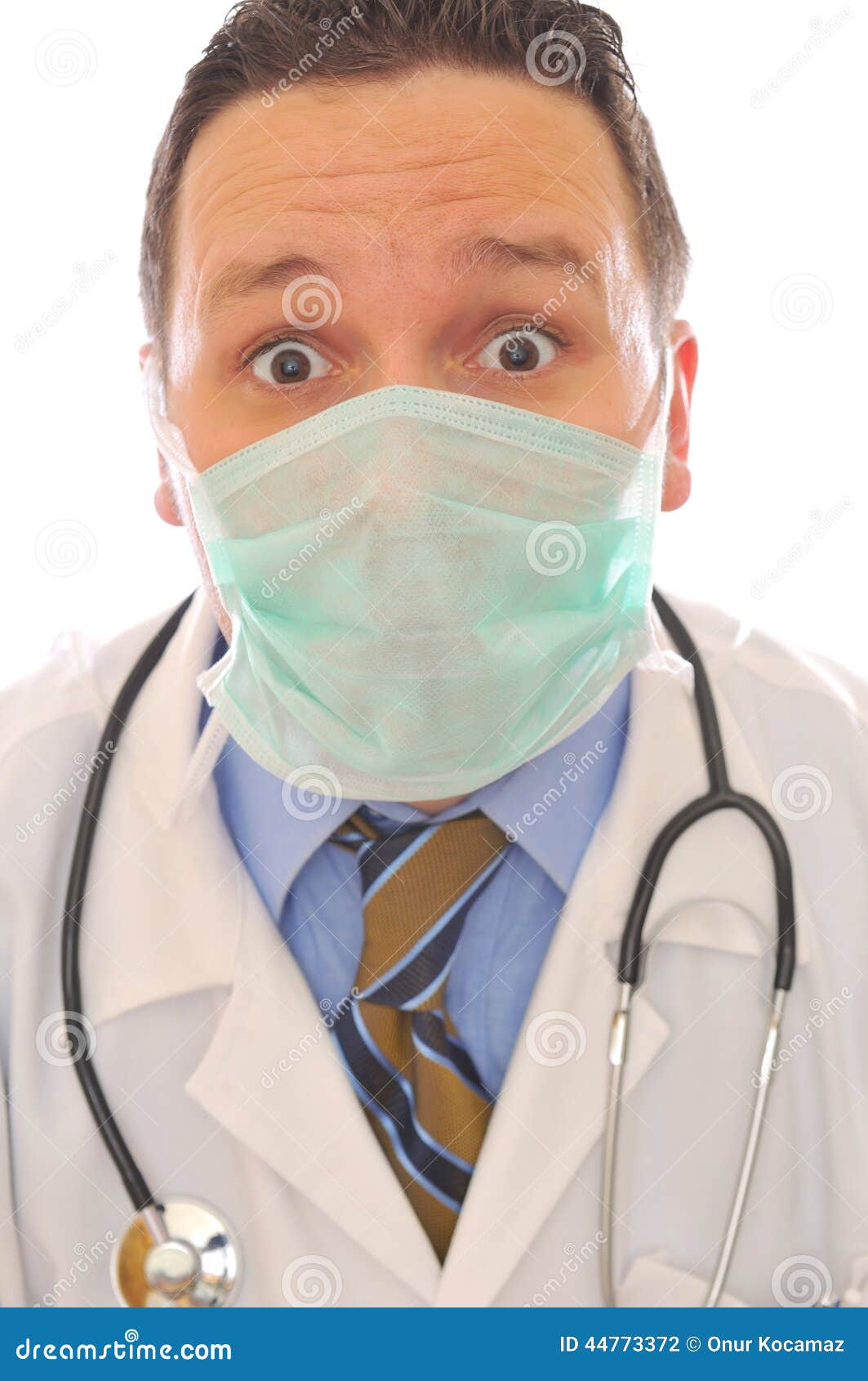 Puzzled doctor stock photo. Image of exam, shirt, confusion - 44773372