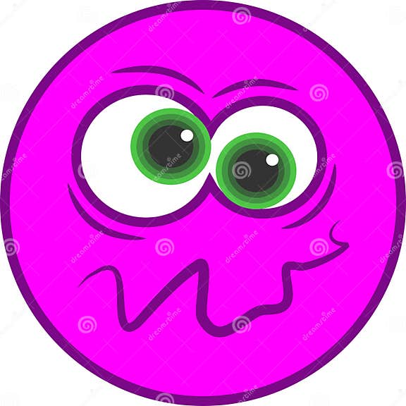 Puzzled Smiley Icon stock vector. Illustration of facial - 32733