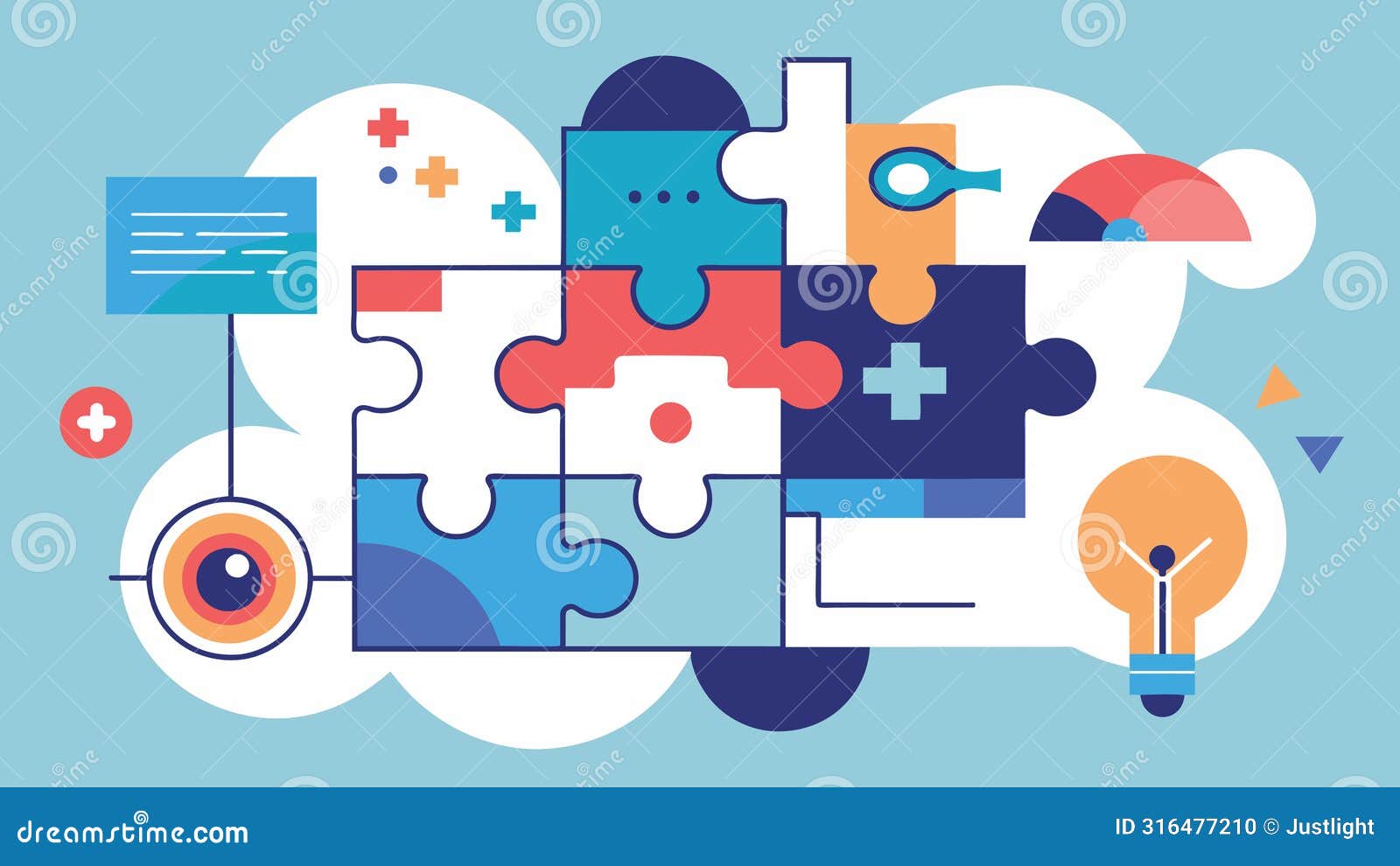 A Puzzlelike Design Symbolizing the Constant Challenge of Understanding ...