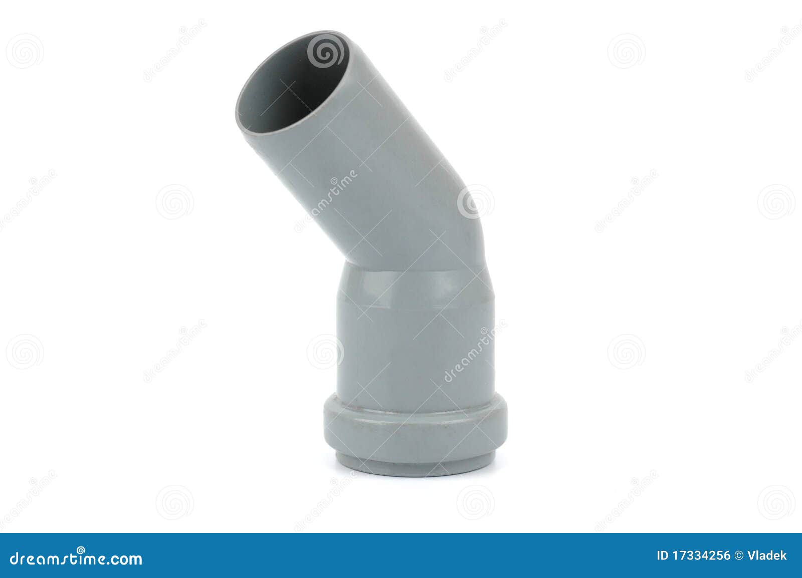 Pvc 45 Degree Elbow Fitting Stock Photo - Image of renovation, elbow ...