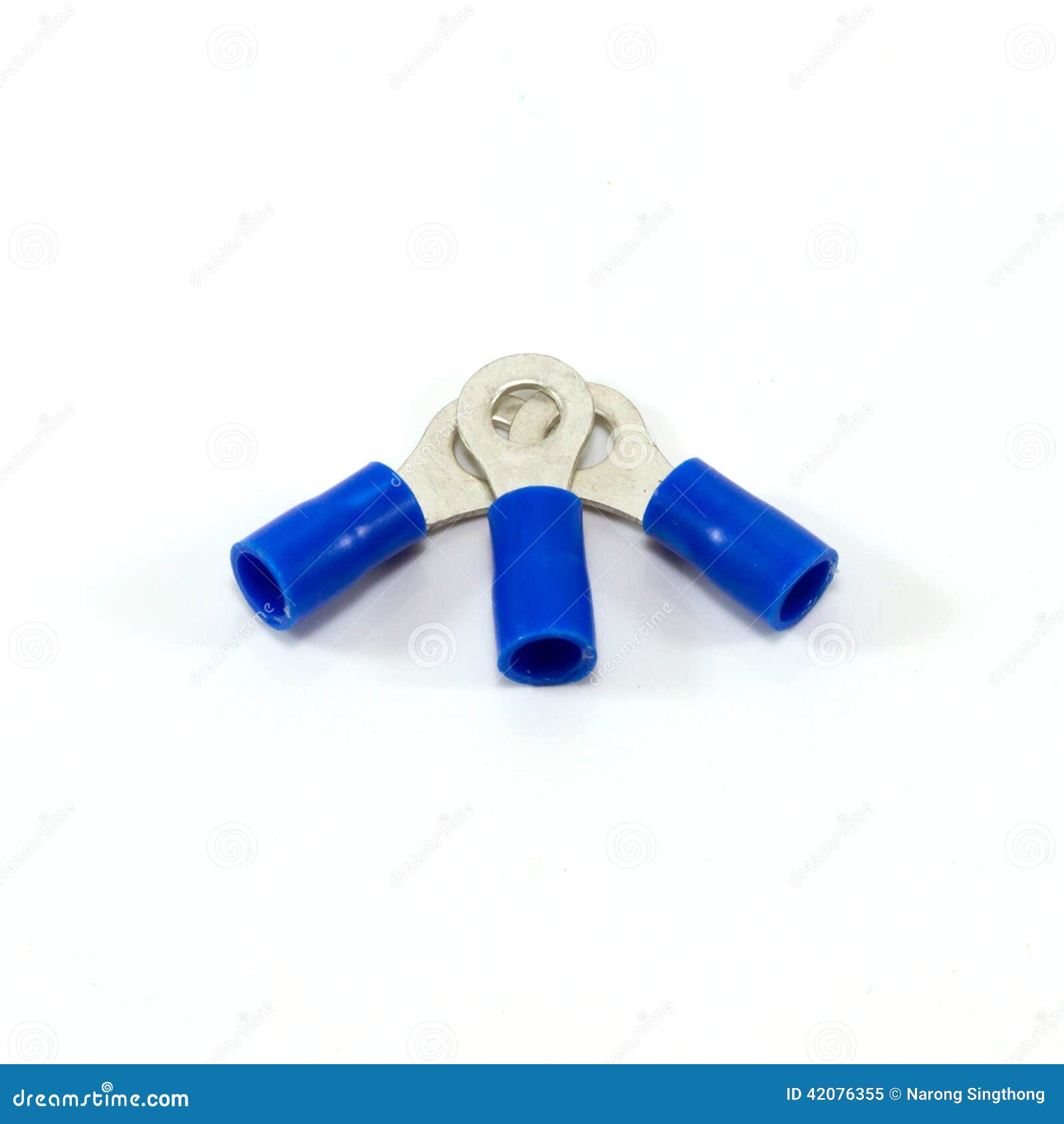 PVC Insulated Ring Terminal Stock Image - Image of joint, tinned: 42076355