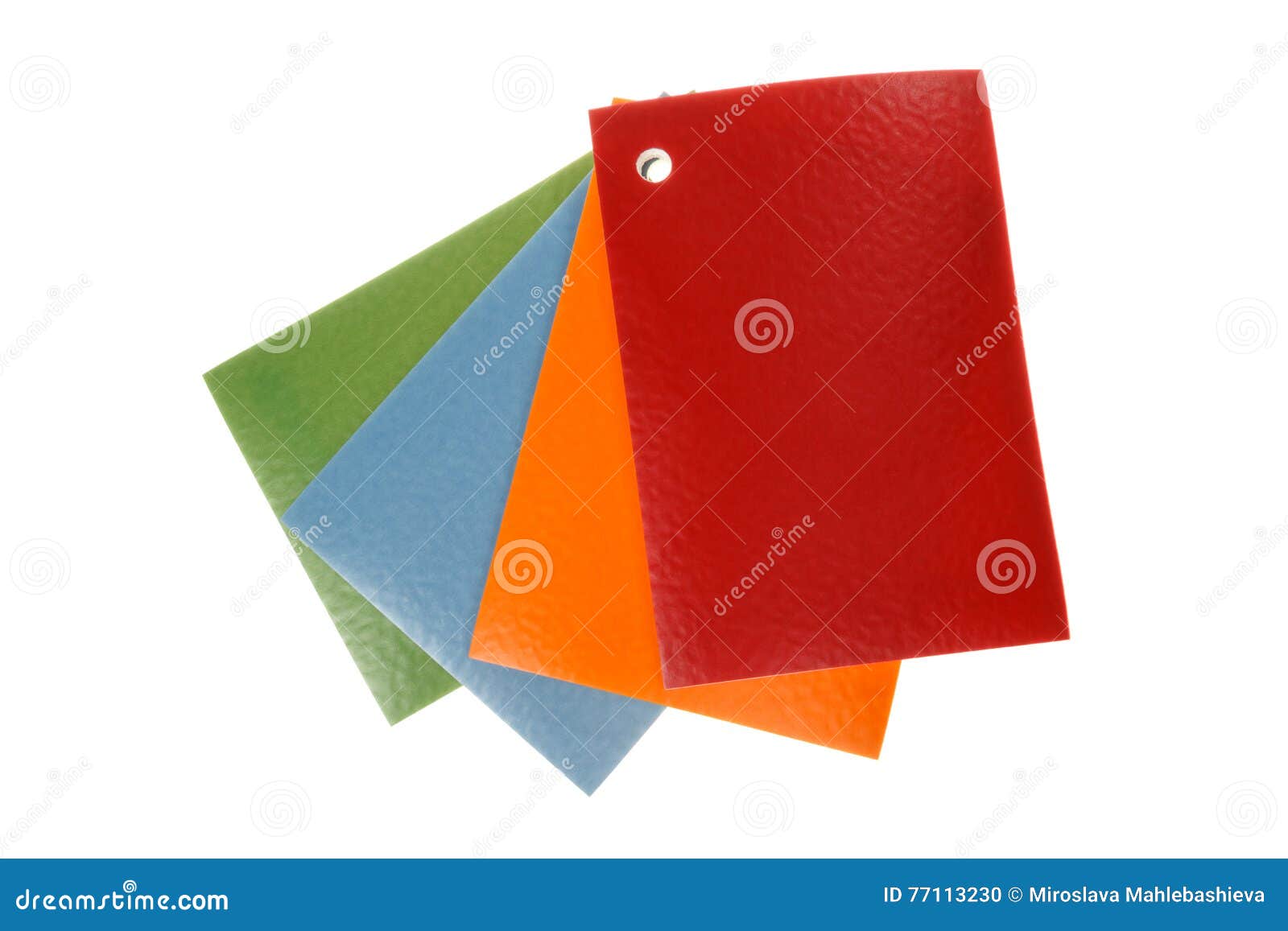 PVC Linoleum Flooring Samples Stock Photo - Image of floor, orange ...