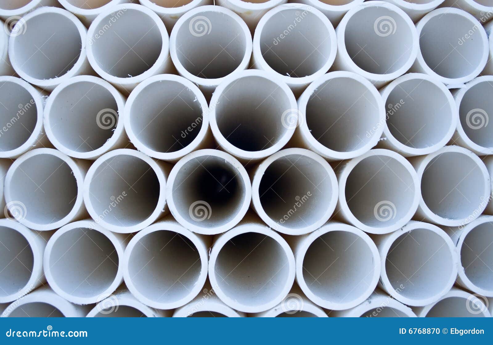PVC pipe pattern stock photo. Image of plastic, triangle - 6768870