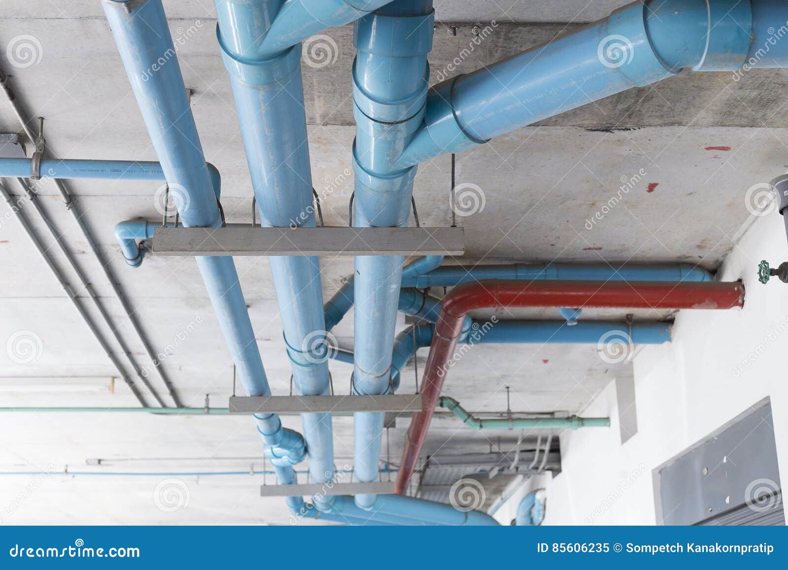 PVC pipe stock image. Image of industry, heap, replace - 85606235