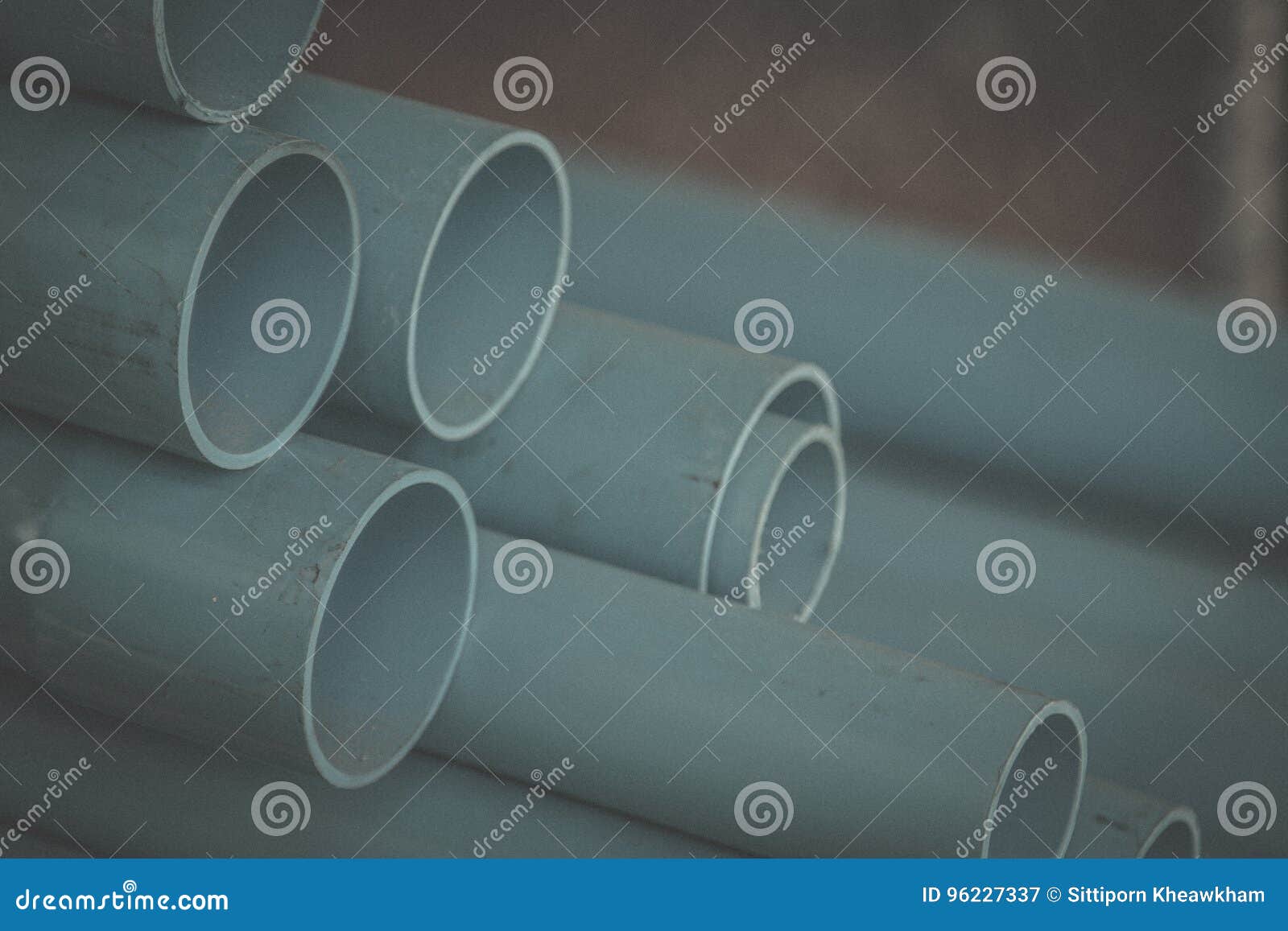 Pvc pipe in water systems stock image. Image of construction - 96227337