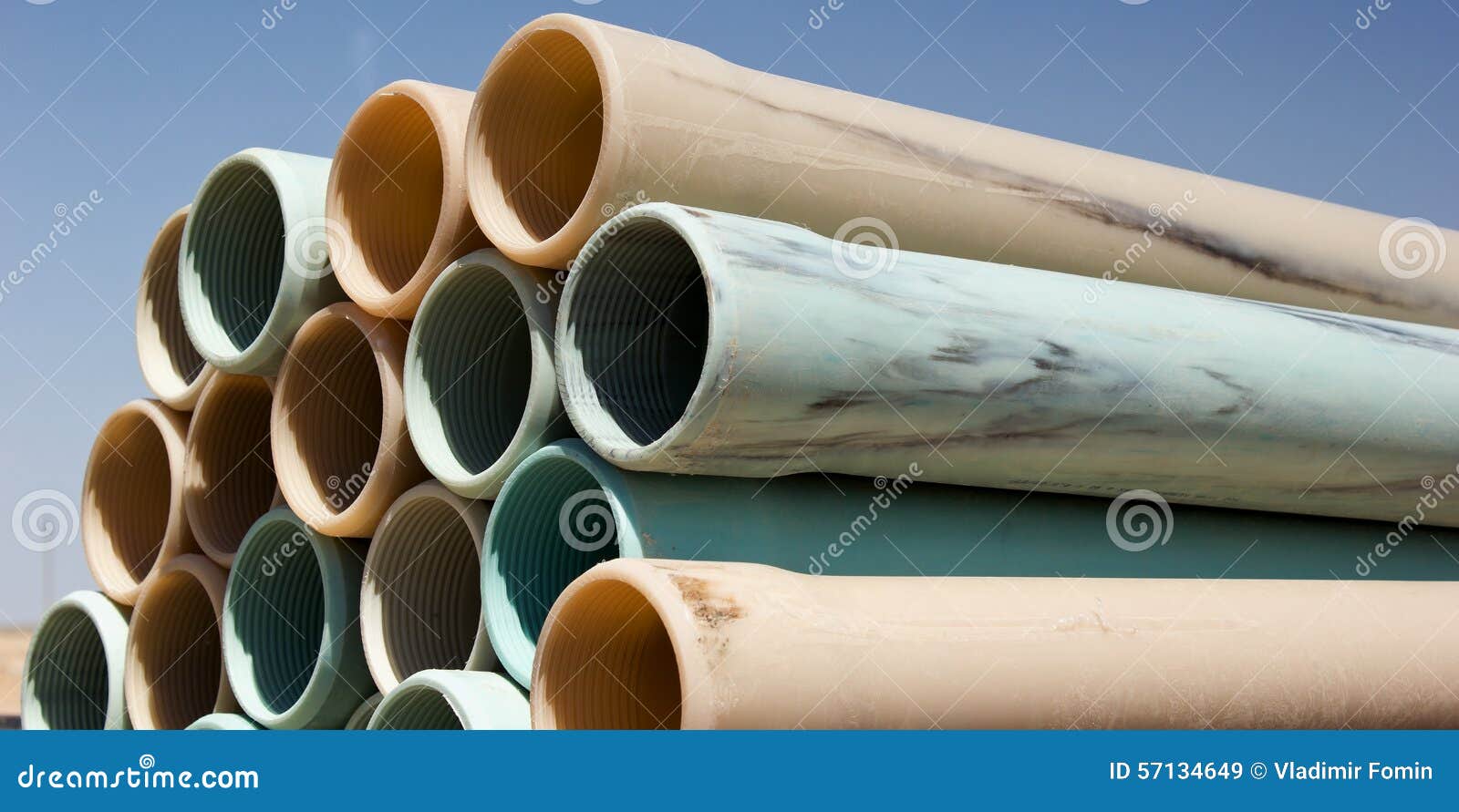 PVC pipes stock image. Image of unloading, pipes, south - 57134649