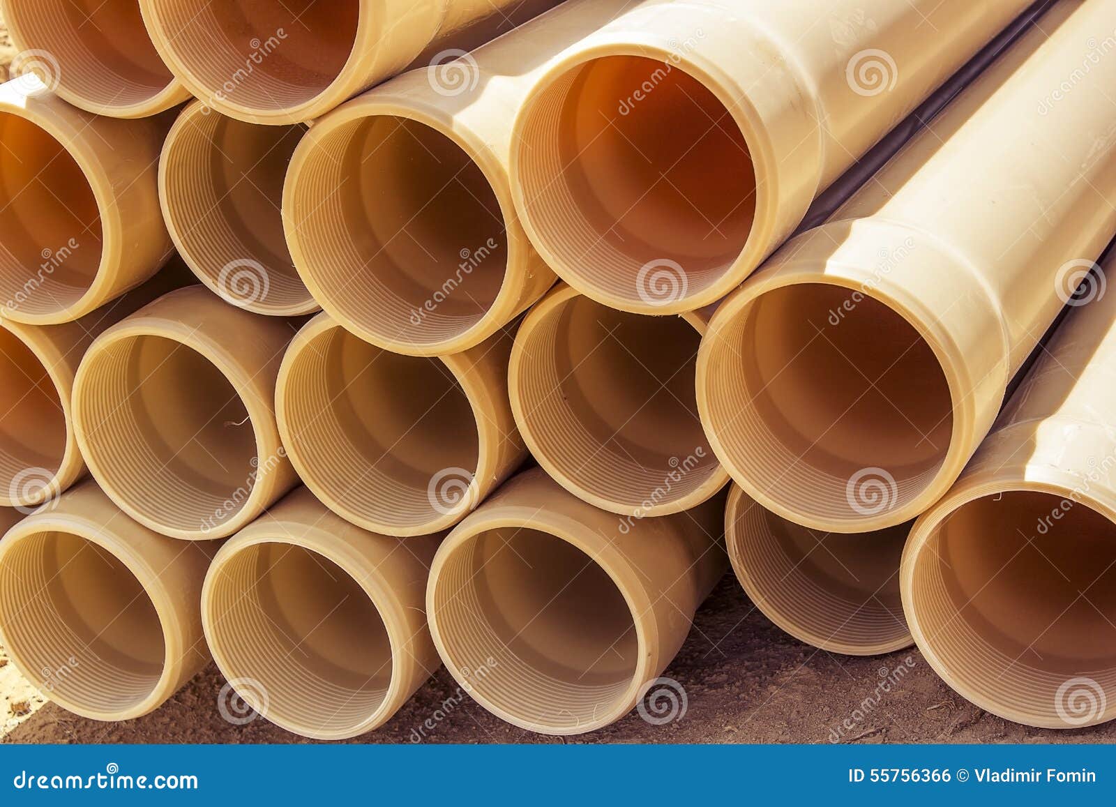 PVC pipes stock photo. Image of southern, desert, pipes - 55756366