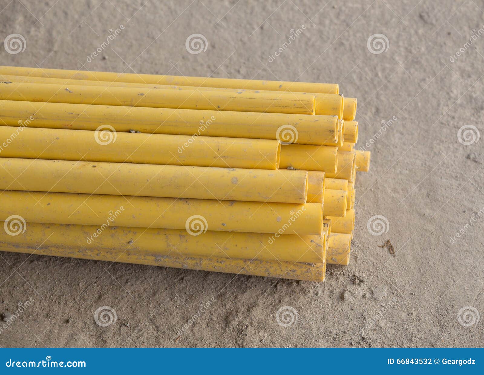 PVC Pipes for Electric Conduit Stock Photo - Image of stack, plumbing ...