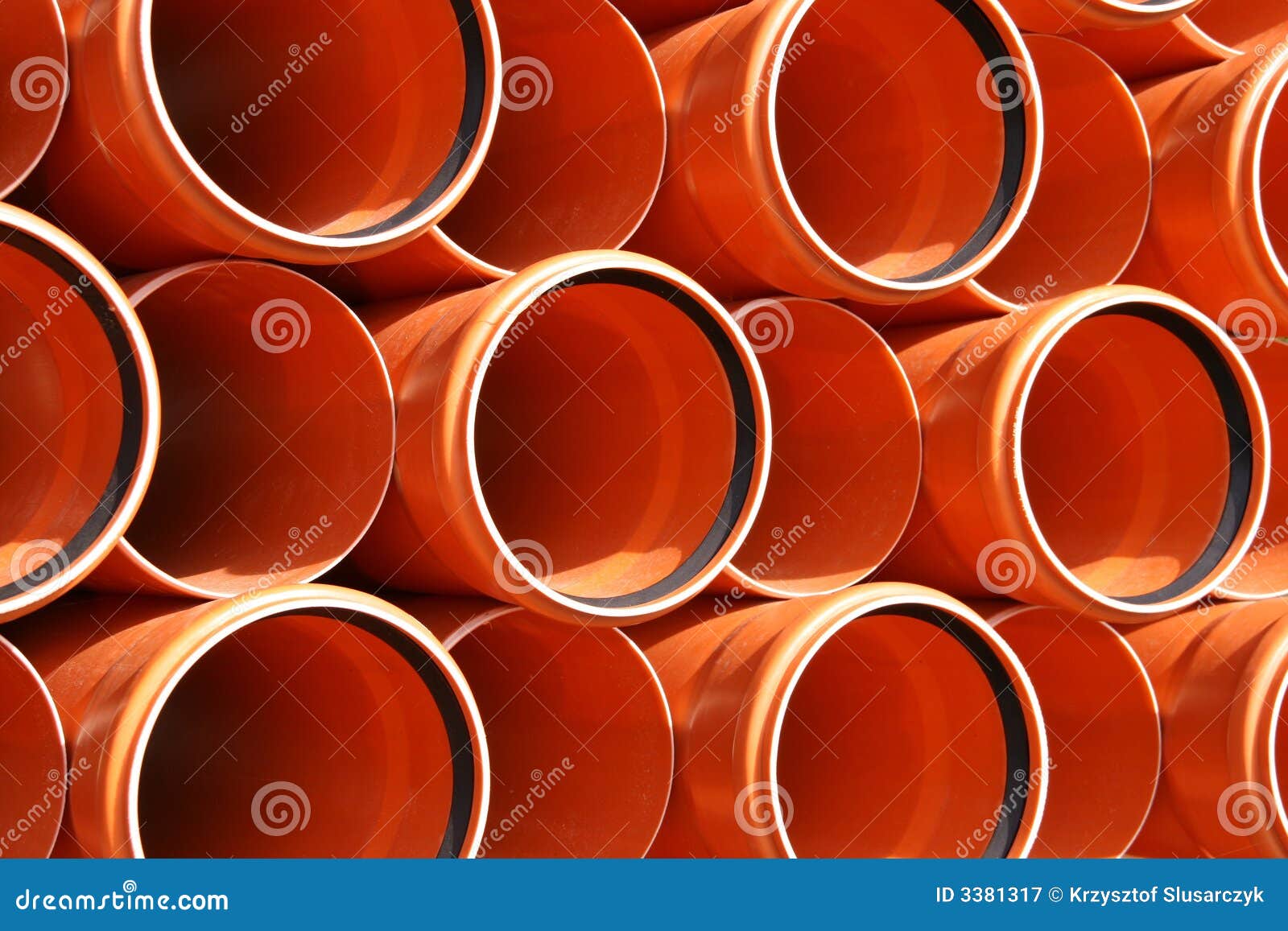 PVC Pipes Texture Royalty Free Stock Photography - Image: 3381317