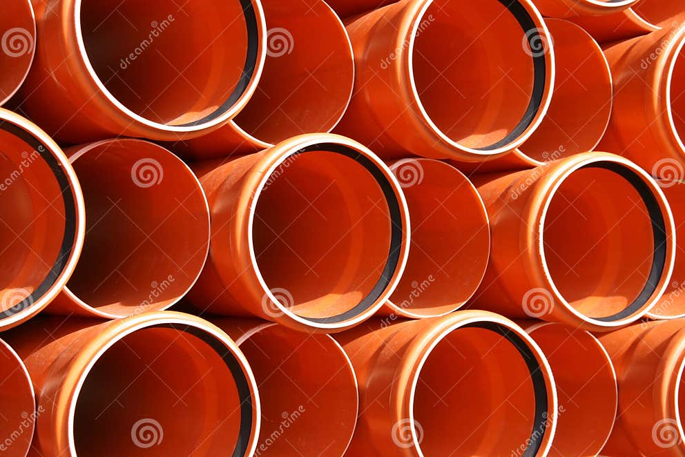 PVC pipes texture stock image. Image of piping, abstract - 3381317