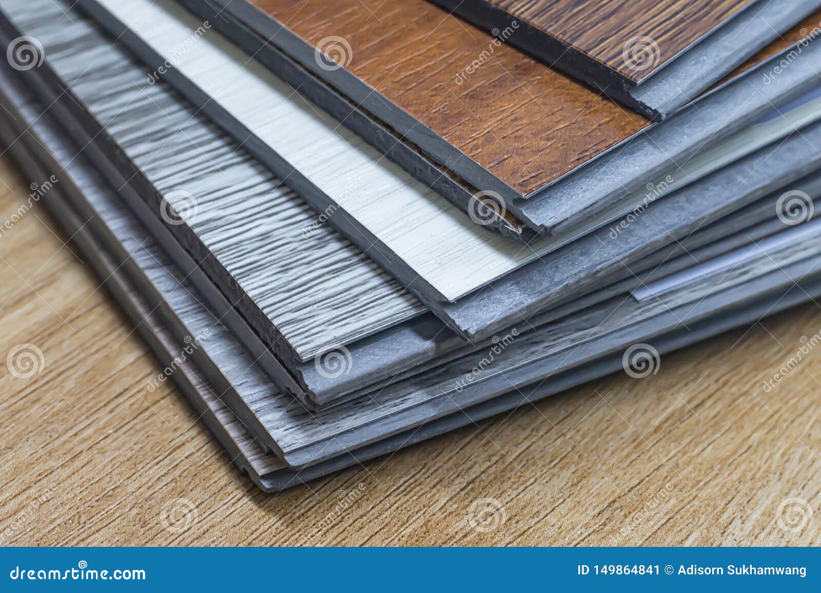 PVC Polymer Vinyl Sample For Customers To Choose The Floor Design ...