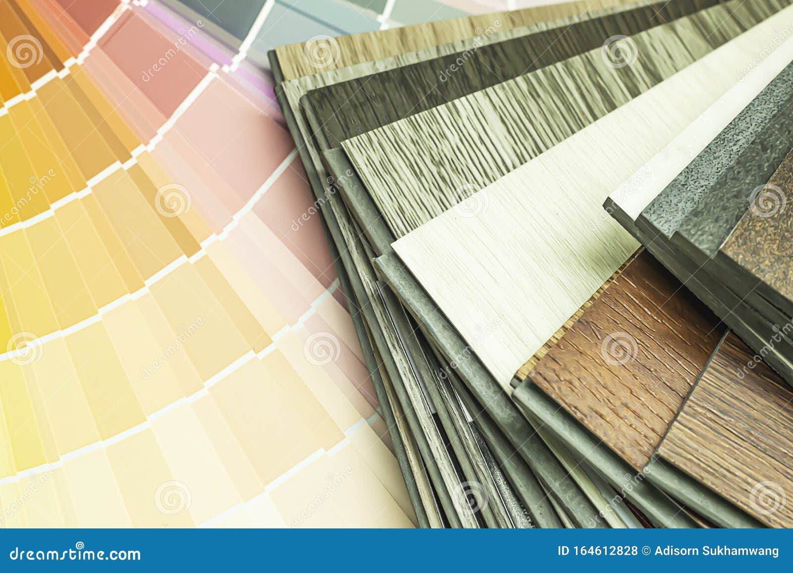 PVC Polymer Vinyl Sample for Customers To Choose the Floor Design ...