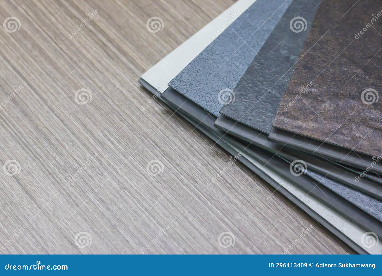 PVC Polymer Vinyl Sample for Customers To Choose the Floor Design ...