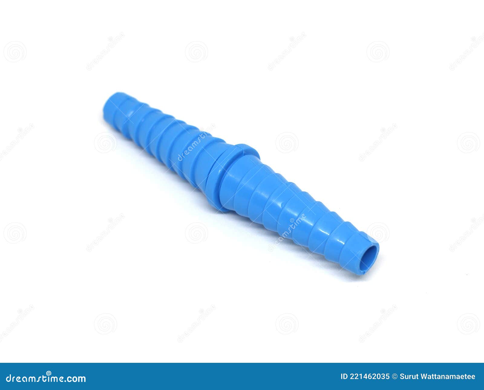 Pvc Rubber Hose Pipe Connection Stock Image - Image of blue, tube ...