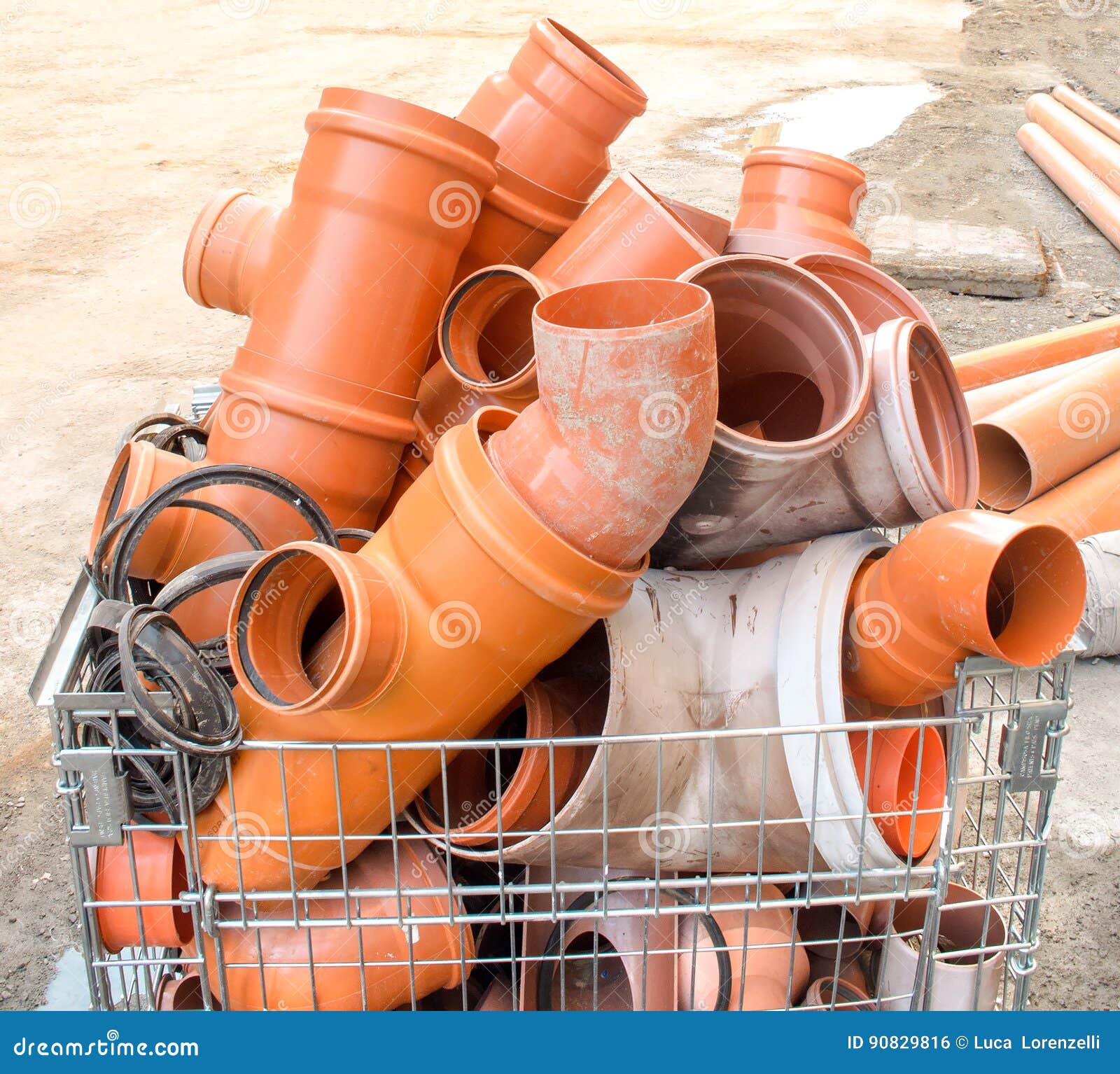 Pipe Joint Coating Vessel Stock Image | CartoonDealer.com #100129531