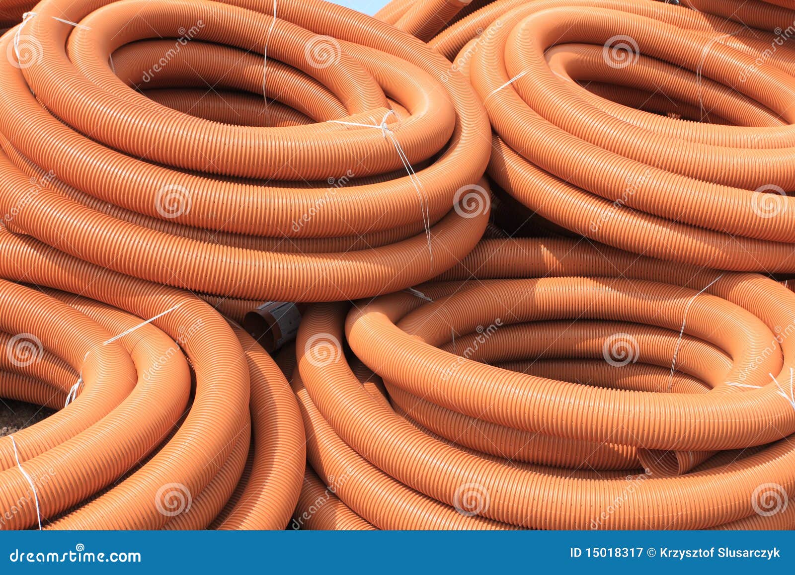 Pvc tubes stock image. Image of sewage, construction - 15018317