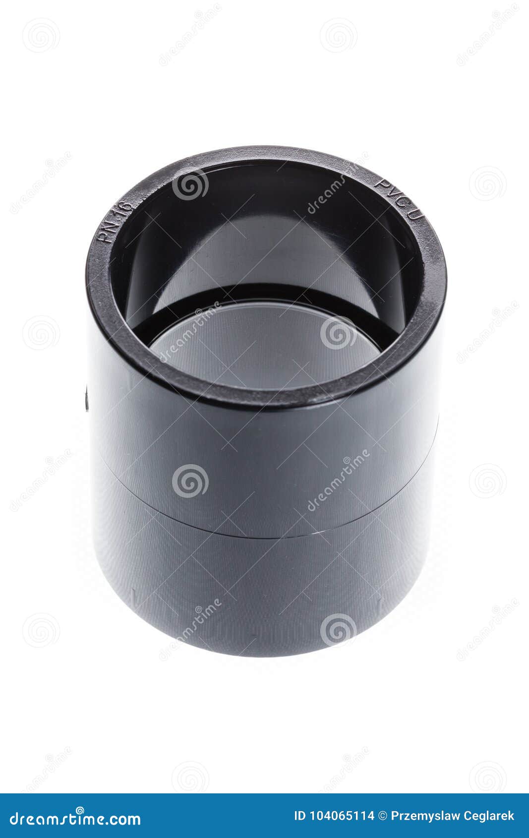 PVC-U fitting stock photo. Image of service, installation - 104065114