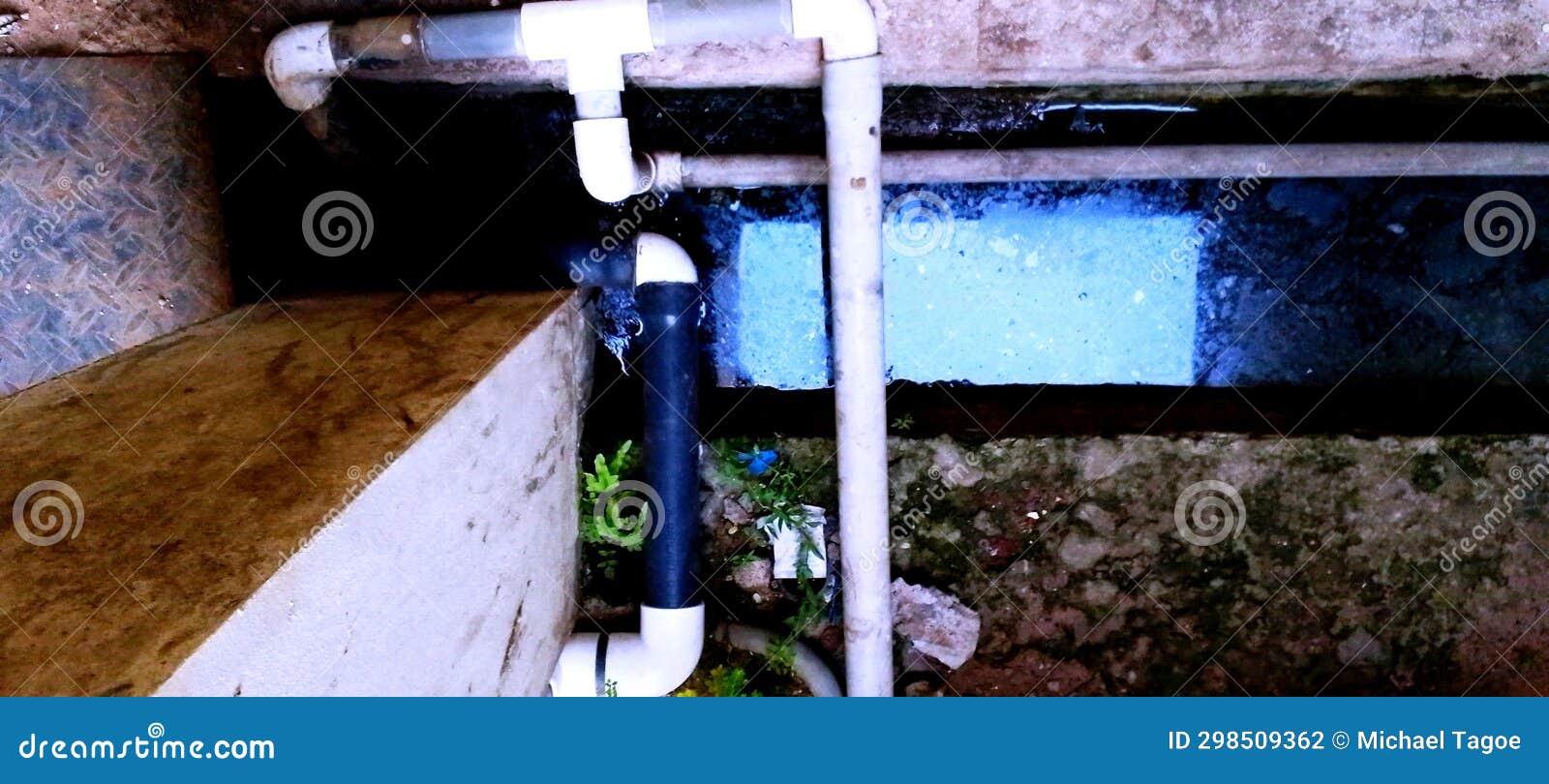 Pvc Pipe Laid on the Ground Stock Photo - Image of interior, house ...