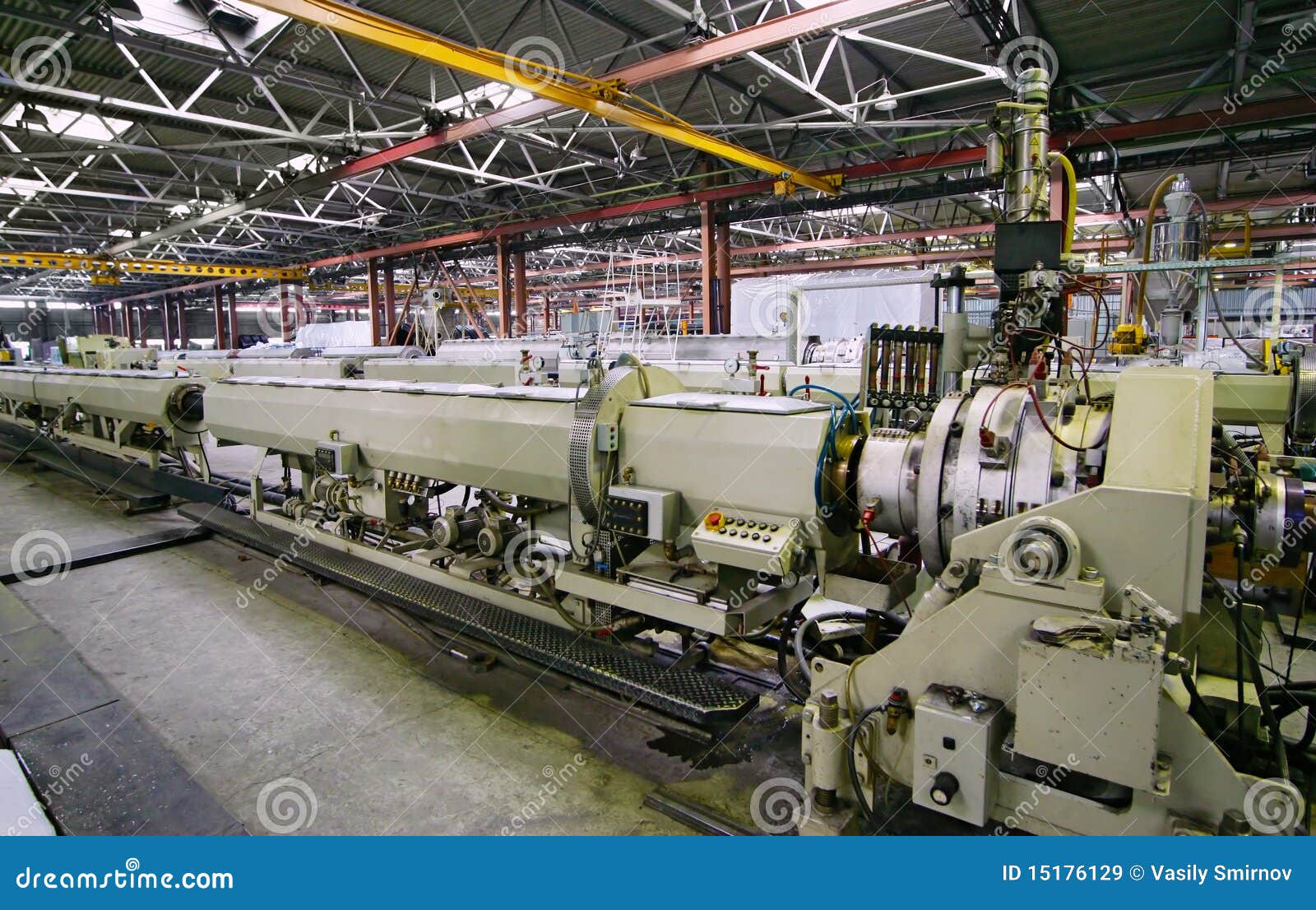 Pvcpijpen Van De Vervaardiging Stock Afbeelding - Image of pijpleiding ...