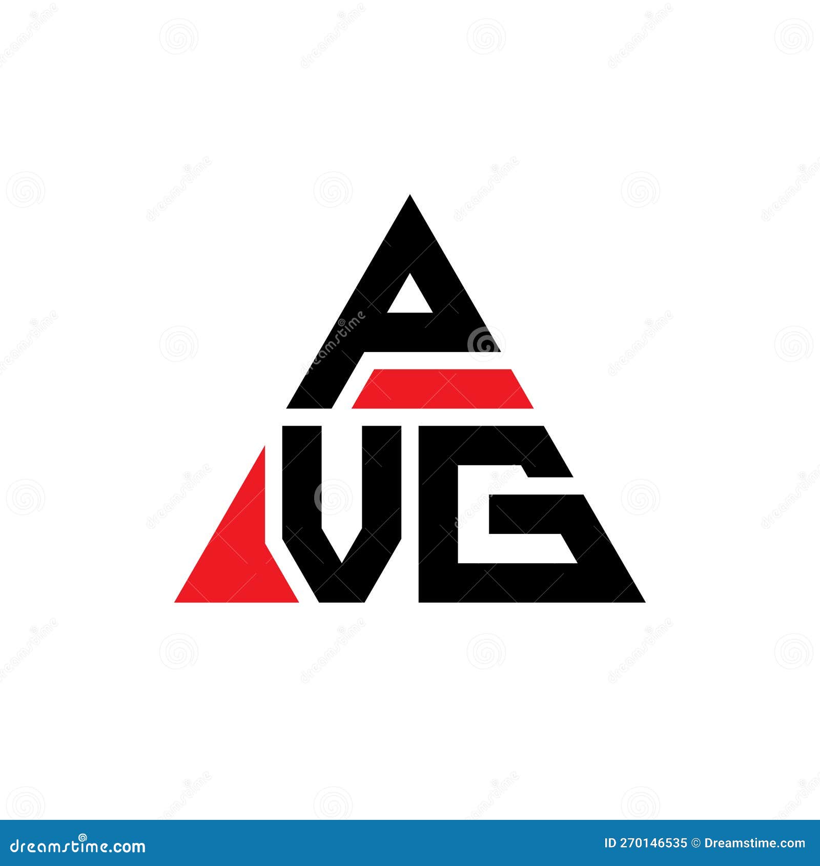 PVG Triangle Letter Logo Design with Triangle Shape. PVG Triangle Logo ...
