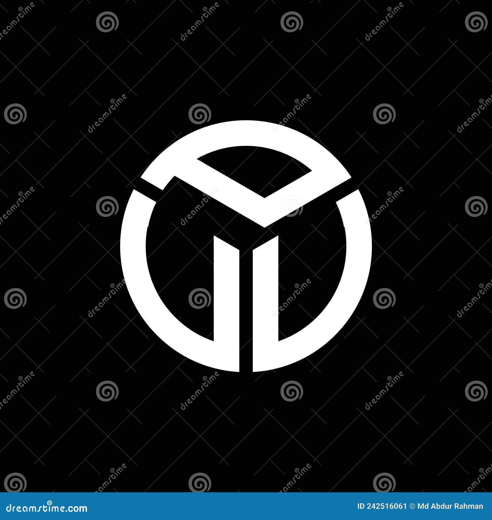 PVV Letter Logo Design on Black Background. PVV Creative Initials ...