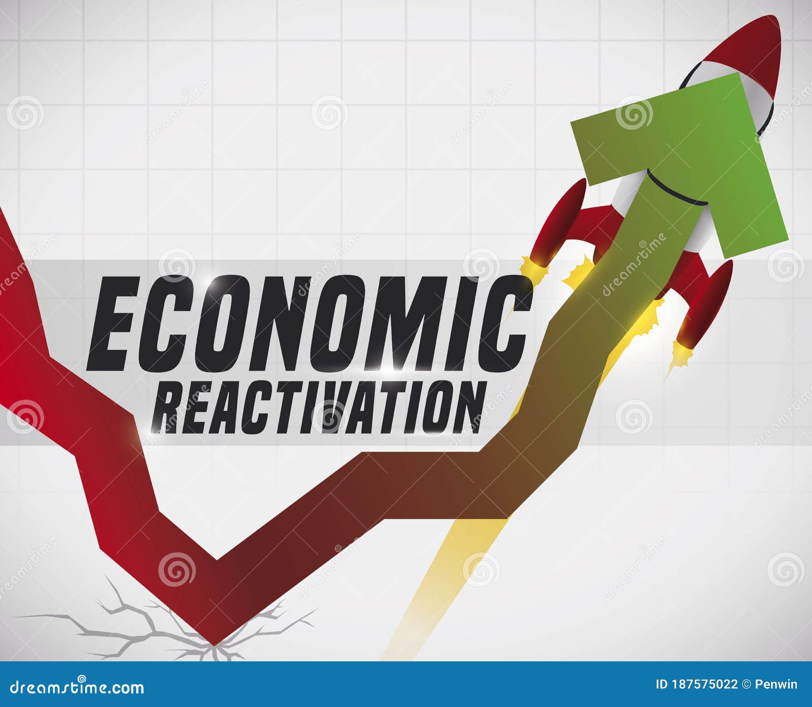 Rocket Guiding and Pulling Up an Arrow Promoting Economic Reactivation ...