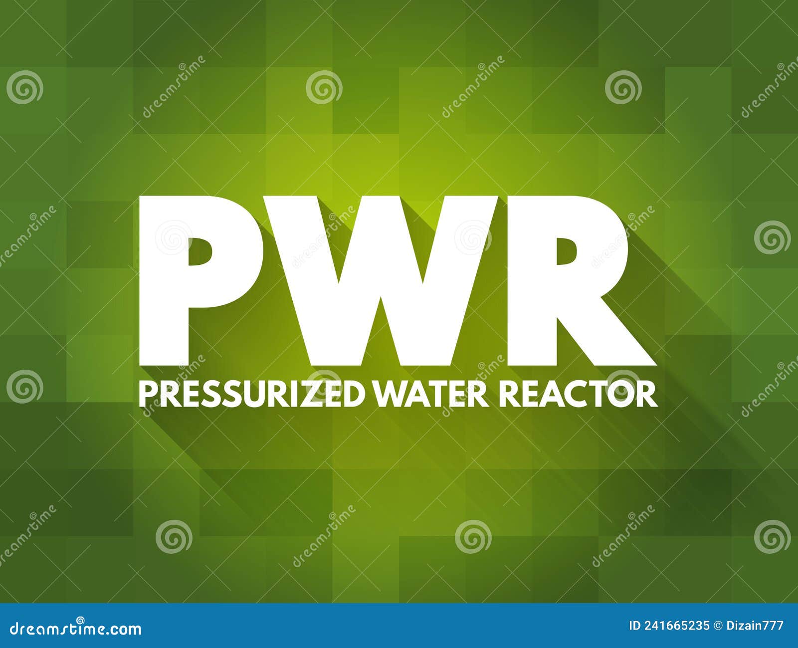 PWR - Pressurized Water Reactor Acronym, Abbreviation Concept ...