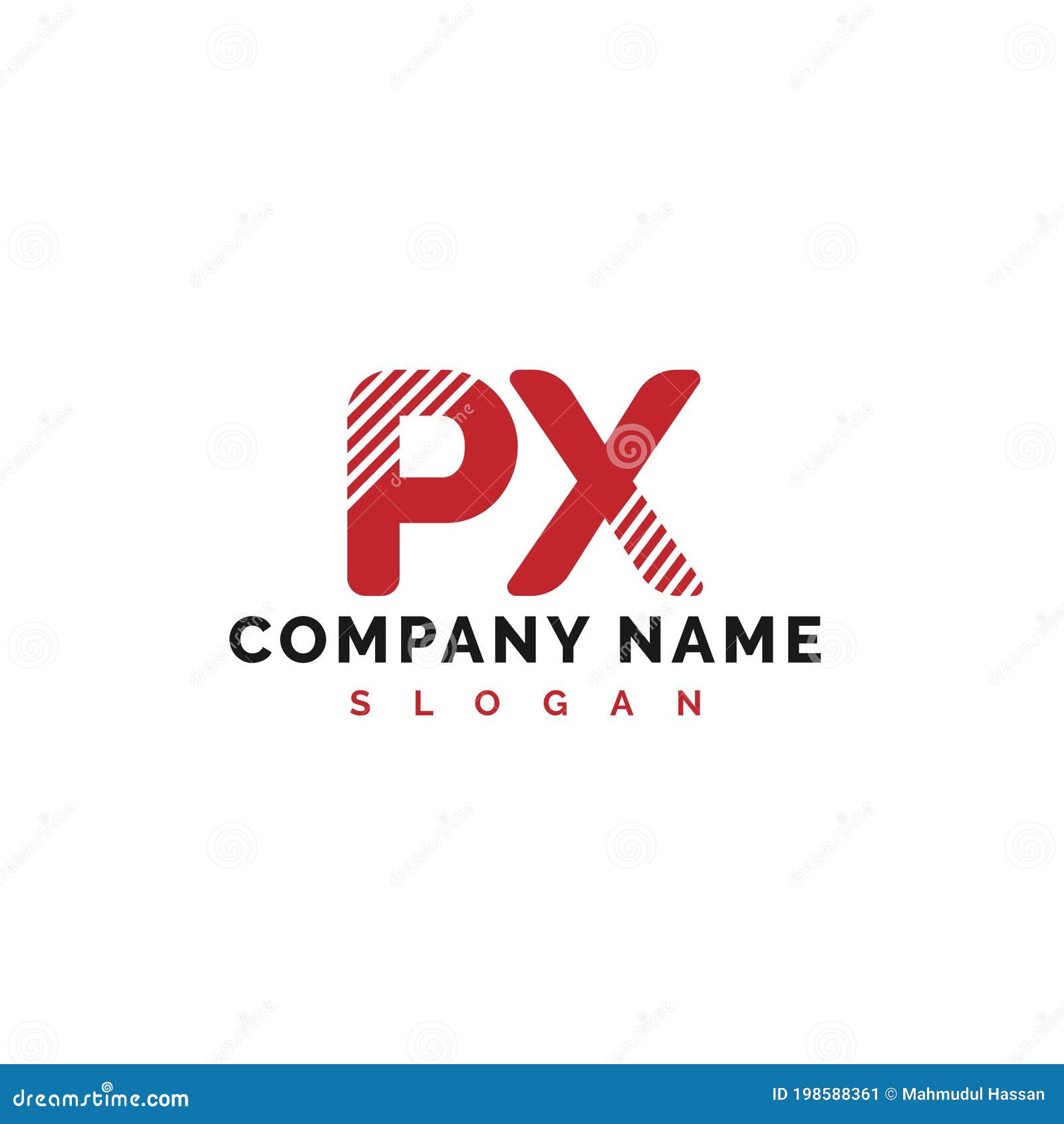 PX Letter Logo Design. PX Letter Logo Vector Illustration - Vector ...